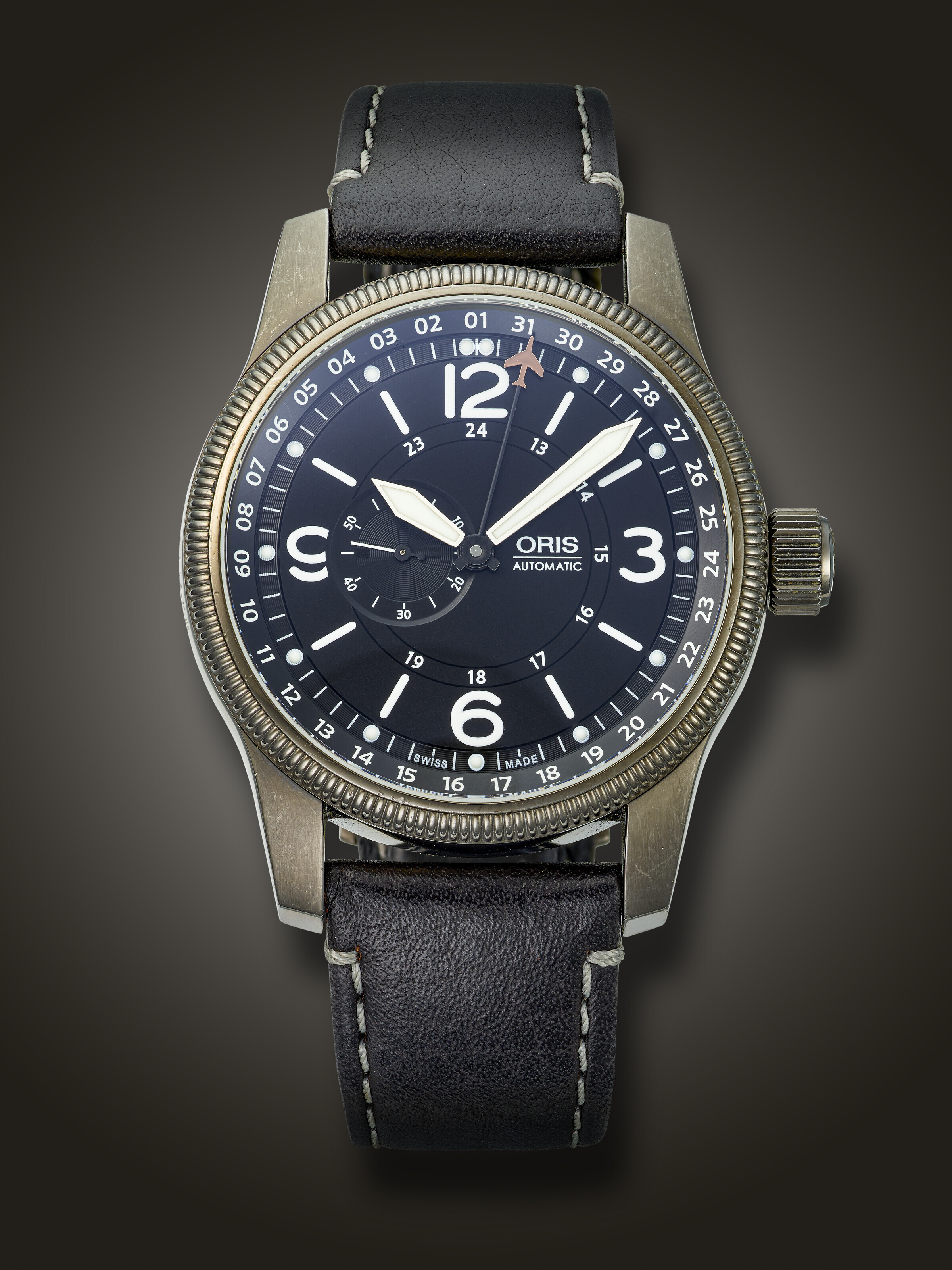 ORIS, LIMITED EDITION STAINLESS STEEL 'BIG CROWN', NO. 1926/1958 ...