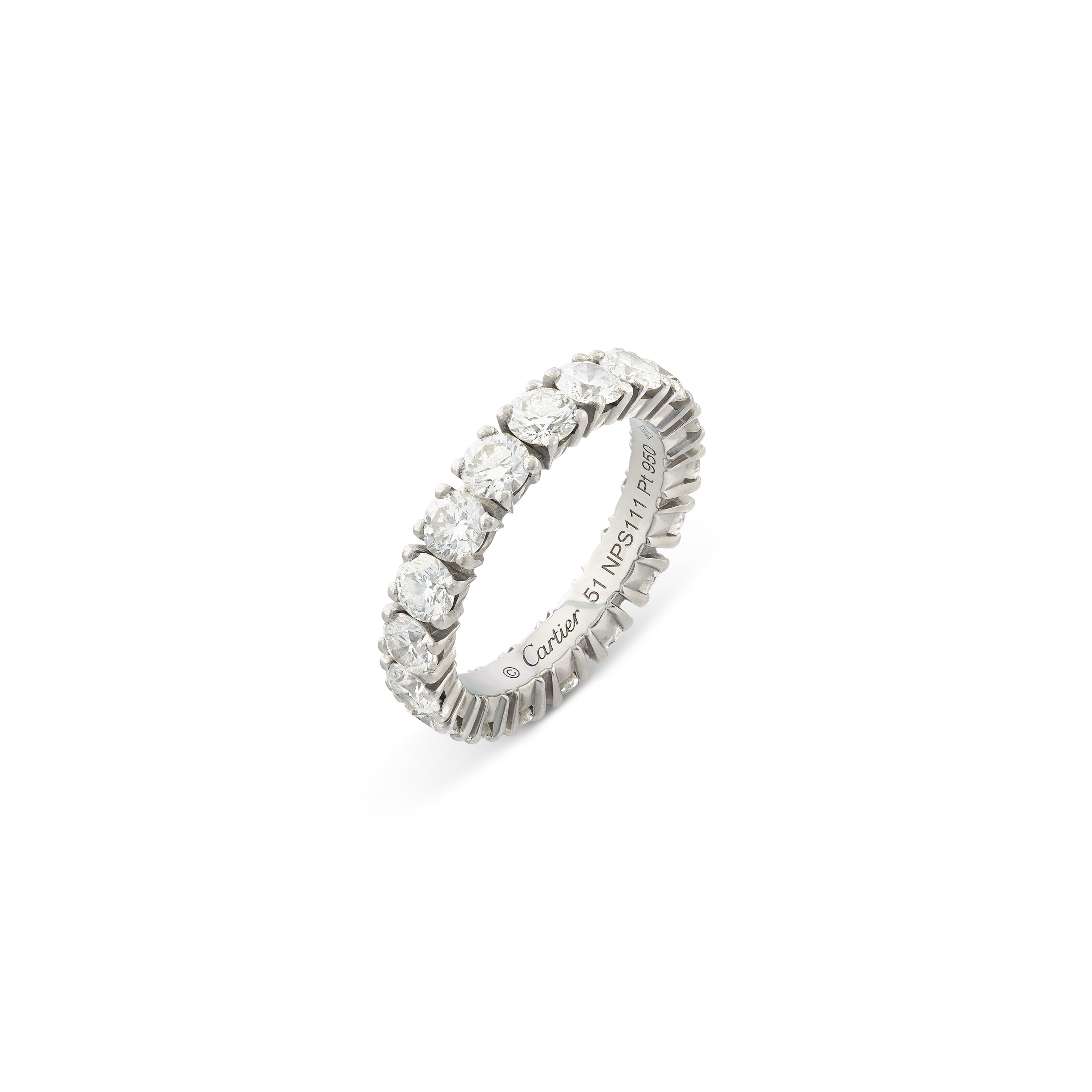 CARTIER DIAMOND ETERNITY RING, | Christie’s
