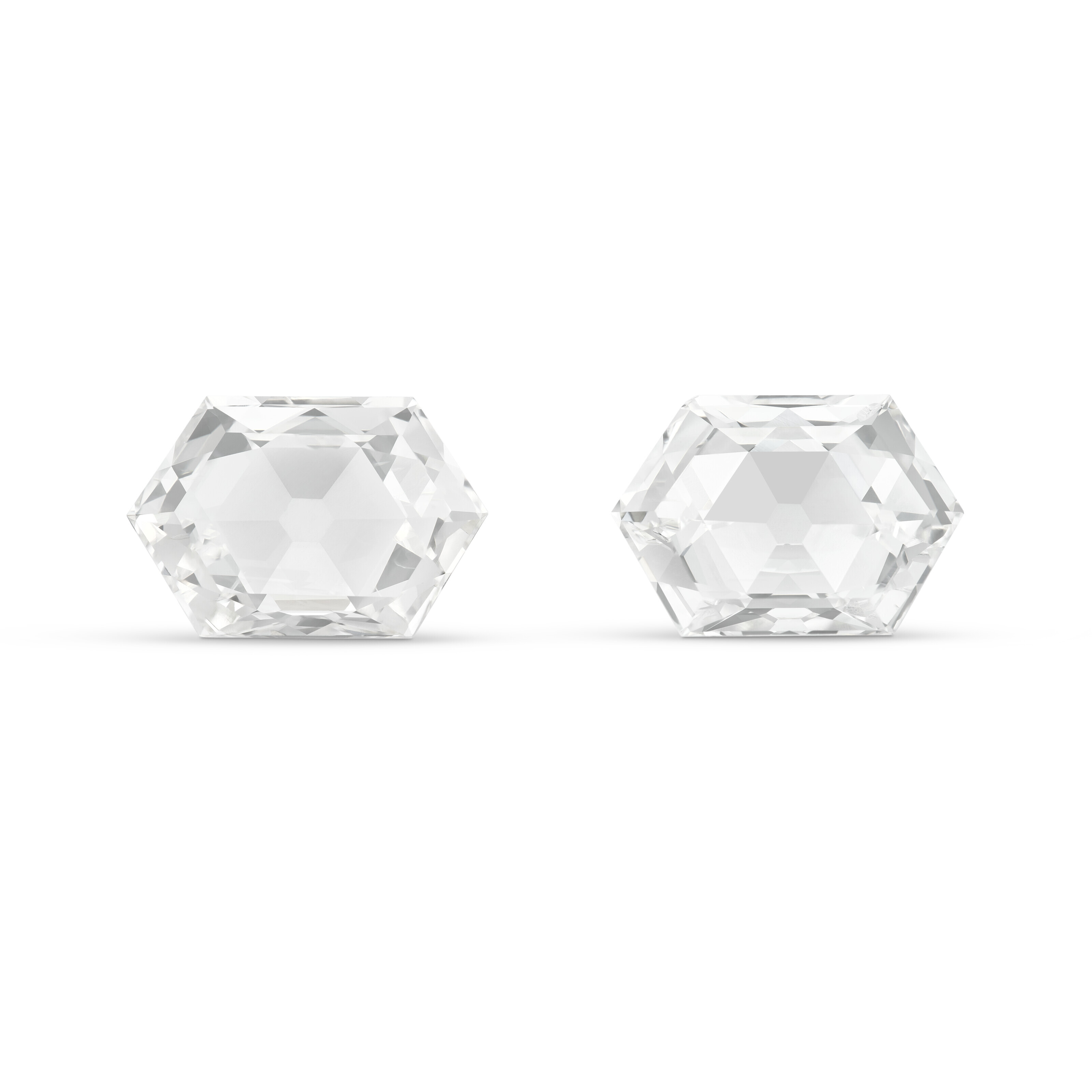 NO RESERVE | PAIR OF UNMOUNTED DIAMONDS, | Christie’s