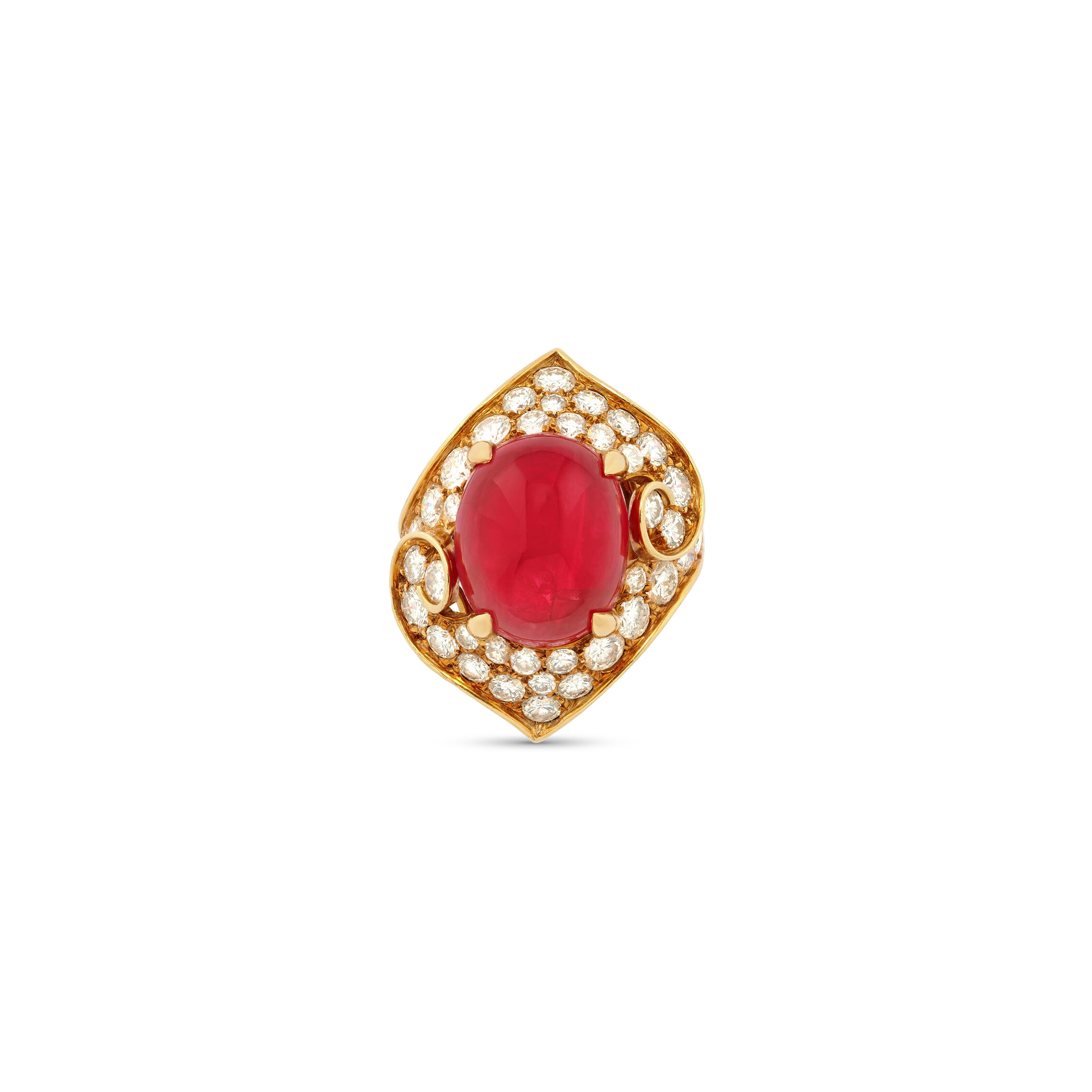 BULGARI RUBY AND DIAMOND RING, | Christie’s