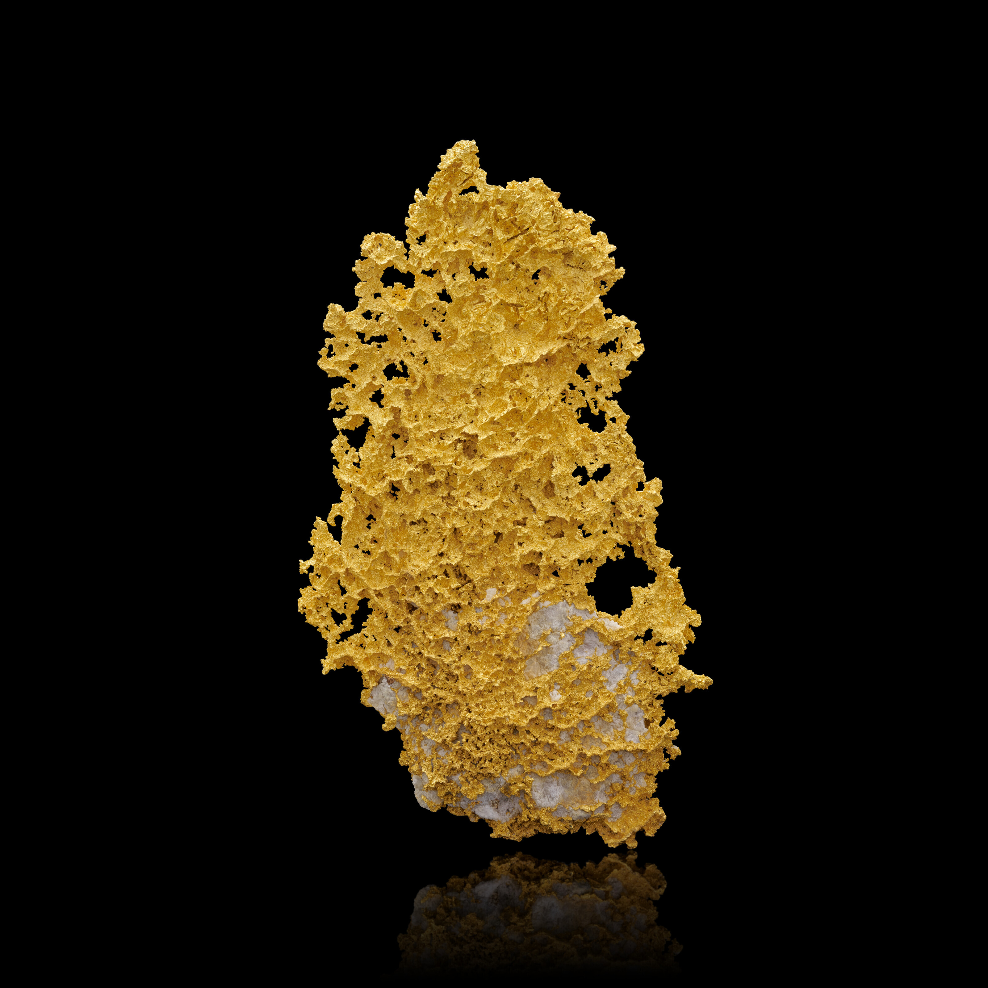 CRYSTALLINE GOLD ON QUARTZ, | Christie’s