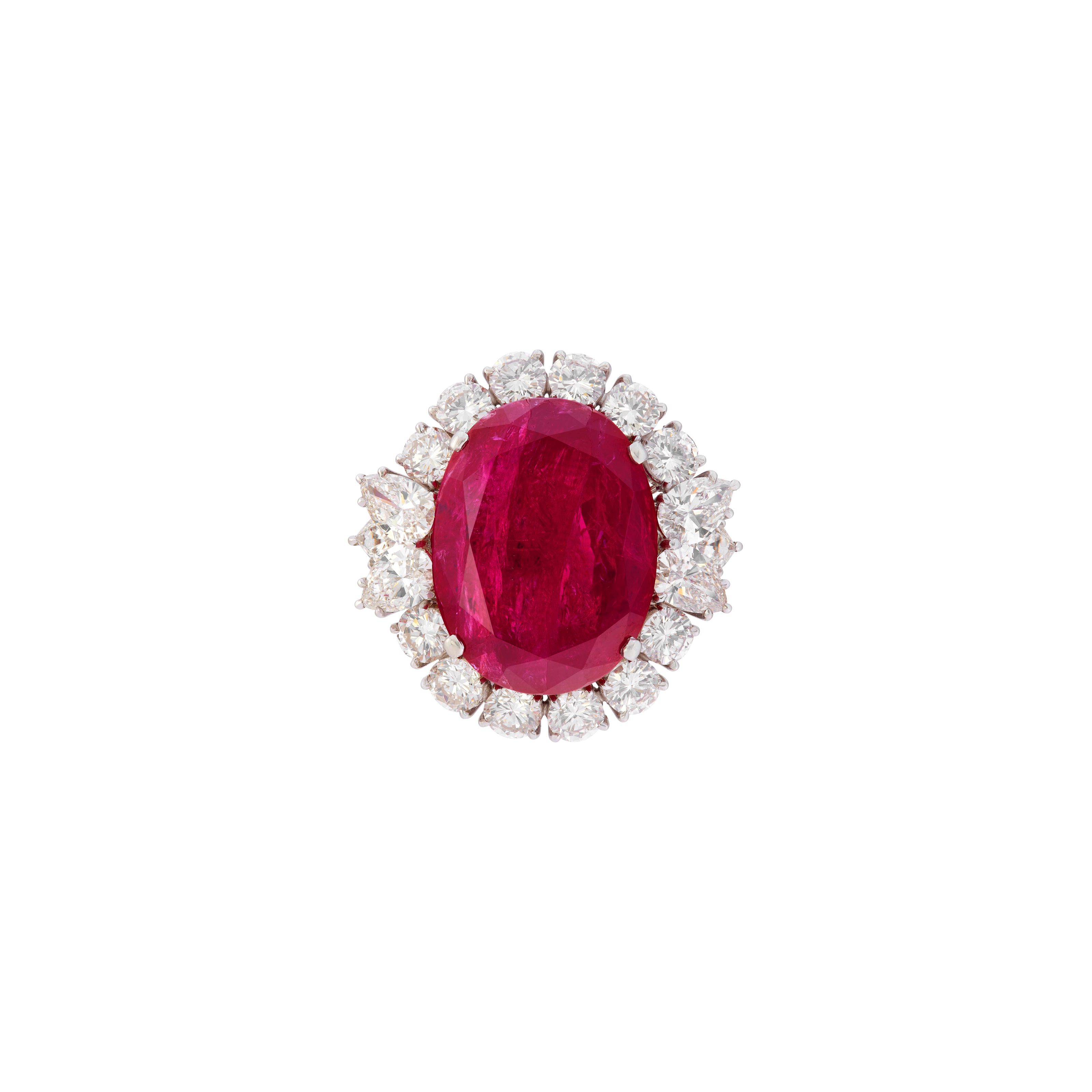 RUBY AND DIAMOND NECKLACE | Christie's