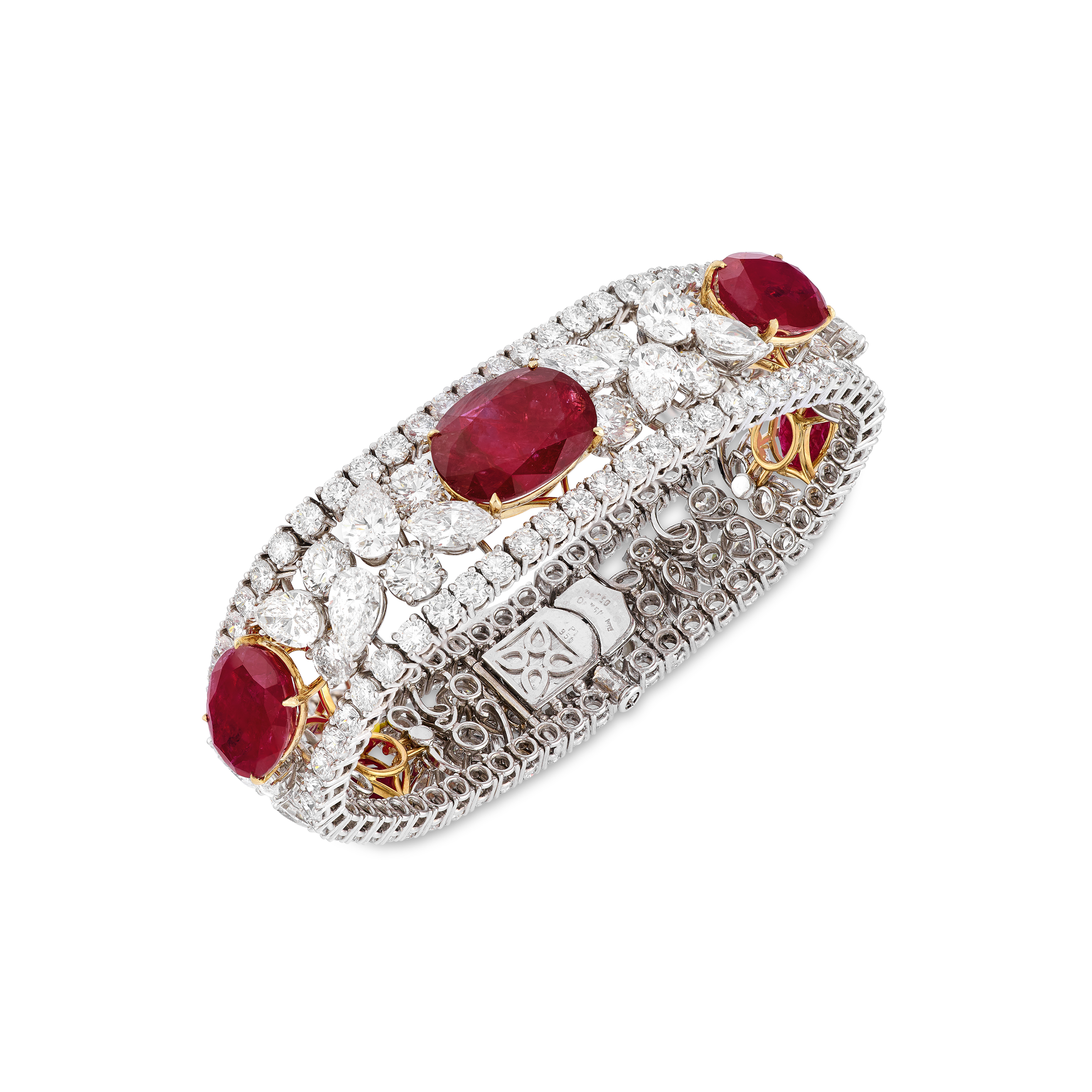 RUBY AND DIAMOND NECKLACE | Christie's