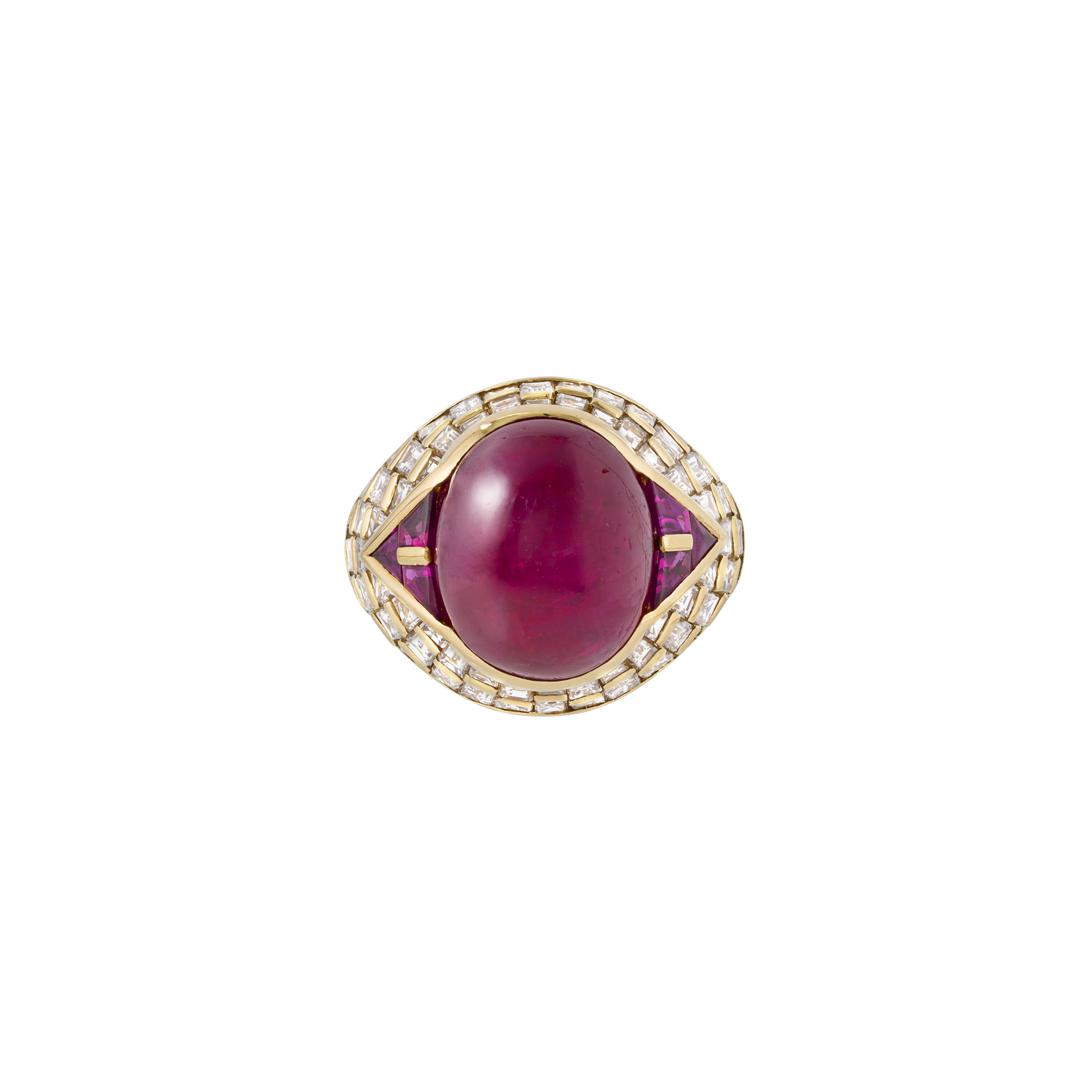 CARTIER RUBY AND DIAMOND 'MEXICO' BRACELET | Christie's