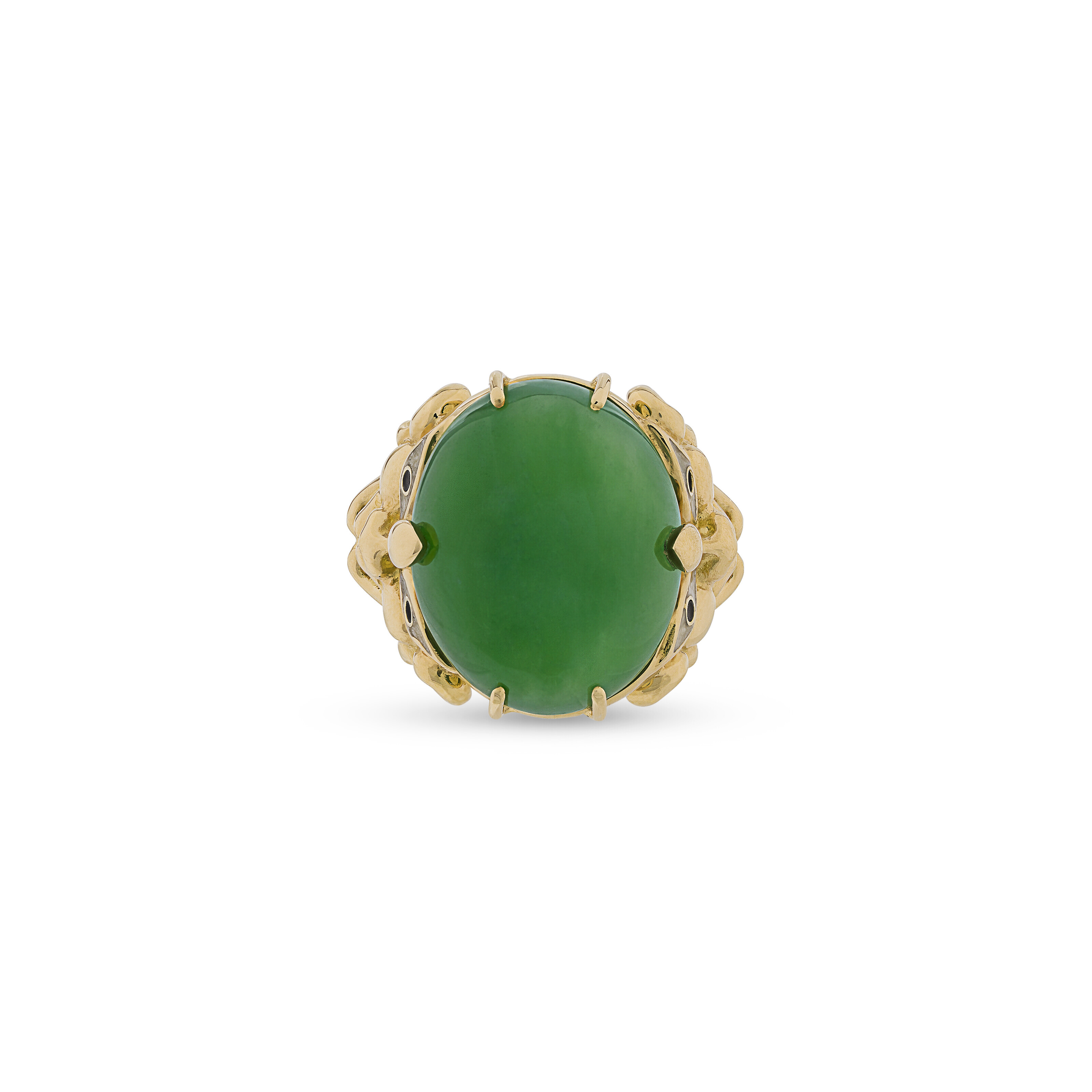JADE AND ENAMEL 'MONSTER' RING, | Christie’s