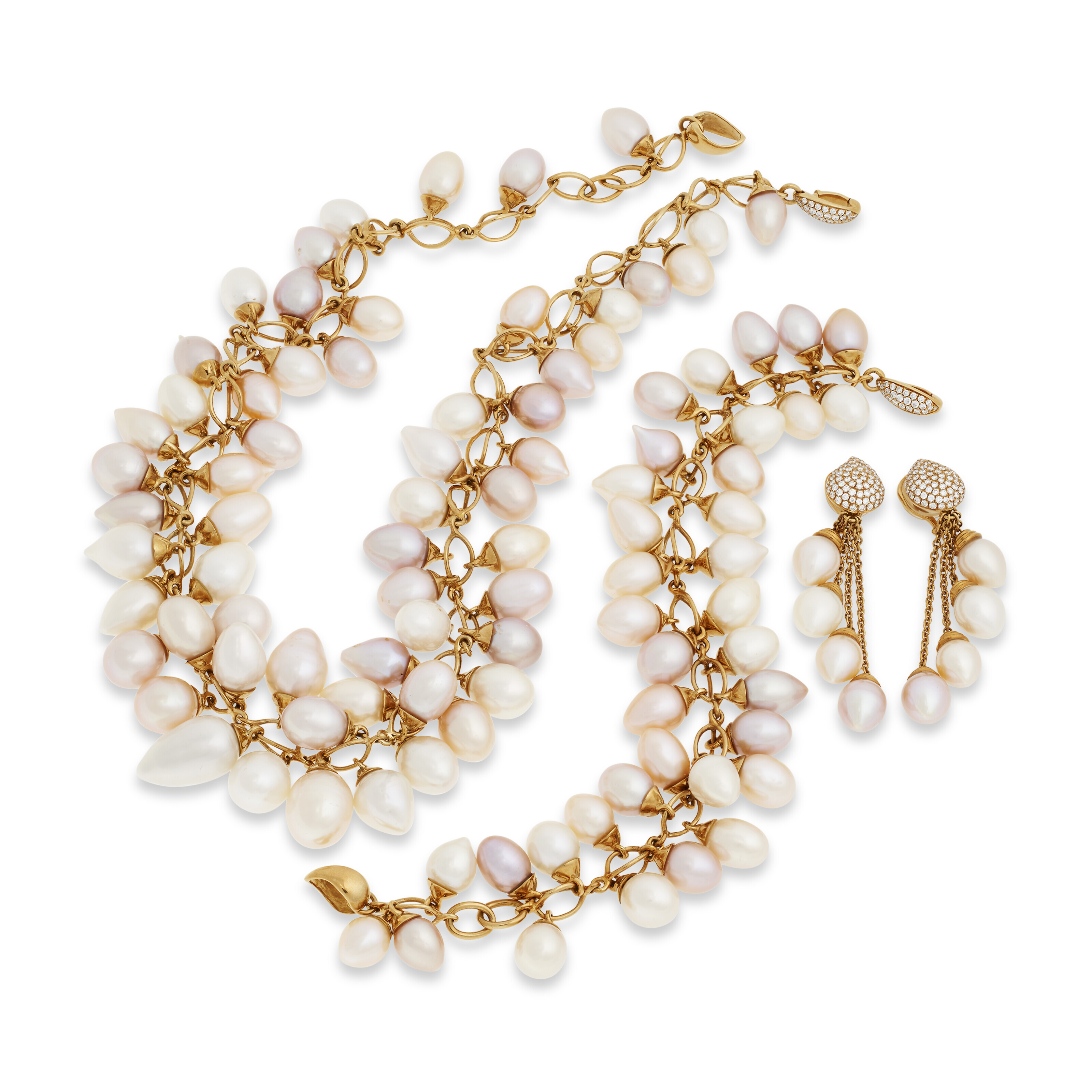 TAMARA COMOLLI SUITE OF CULTURED PEARL 'GRAPE' JEWELLERY, | Christie’s