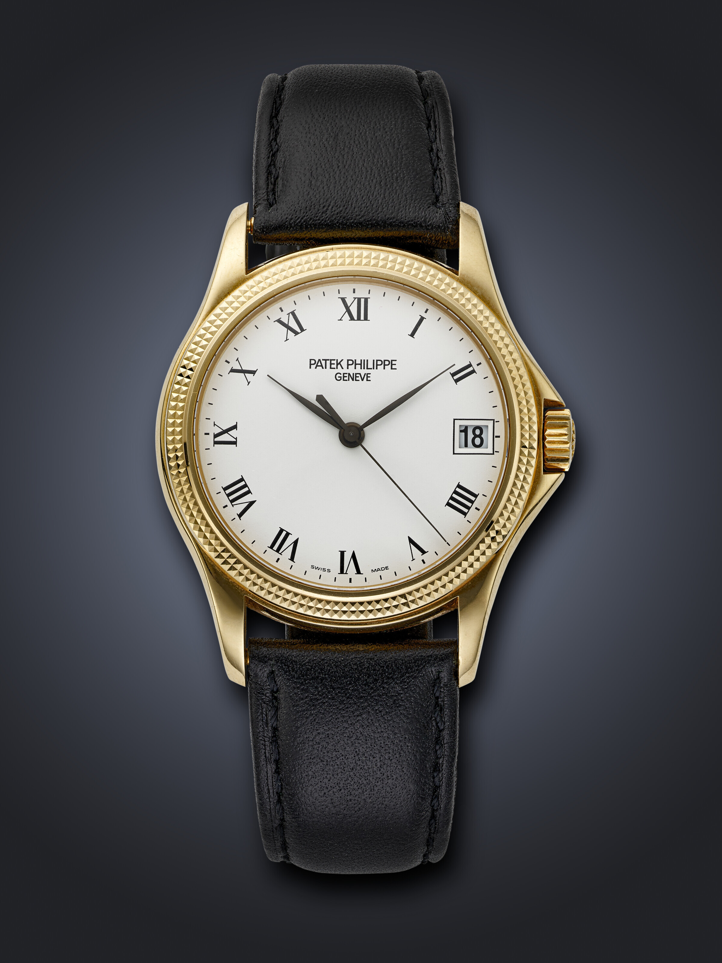 PATEK PHILIPPE, YELLOW GOLD 'CALATRAVA', REF. 5117, | Christie’s