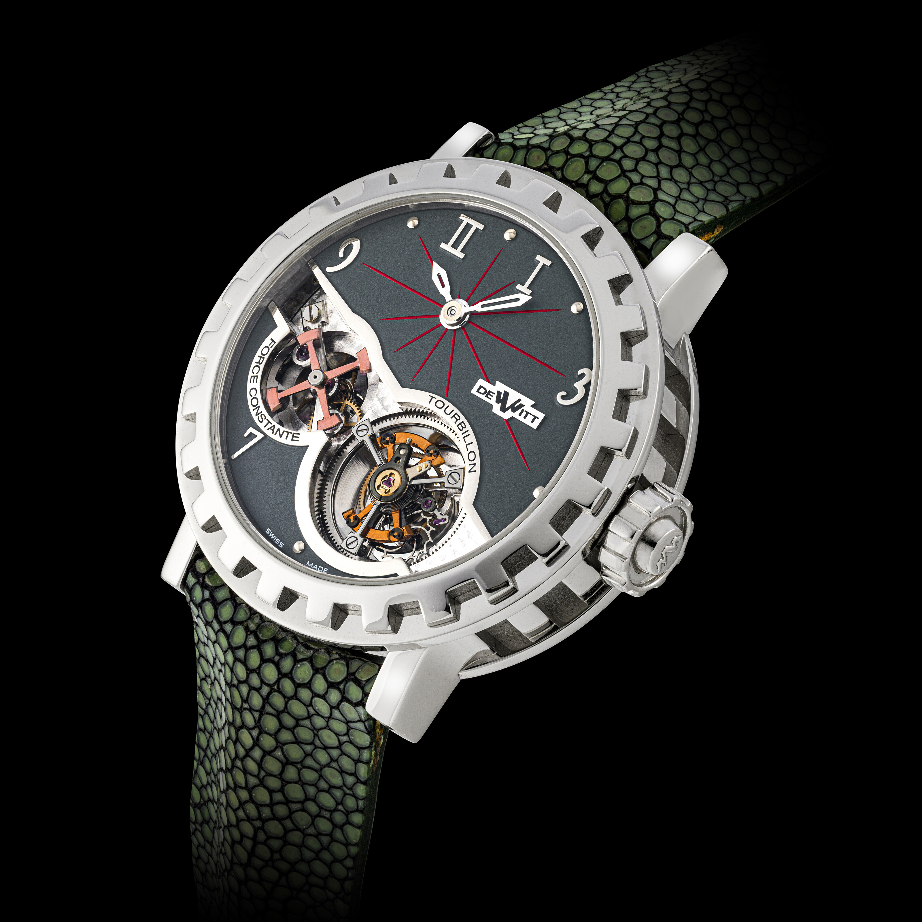 DEWITT, LIMITED TO 25 PIECES, ACADEMIA TOURBILLON FORCE CONSTANTE, REF ...