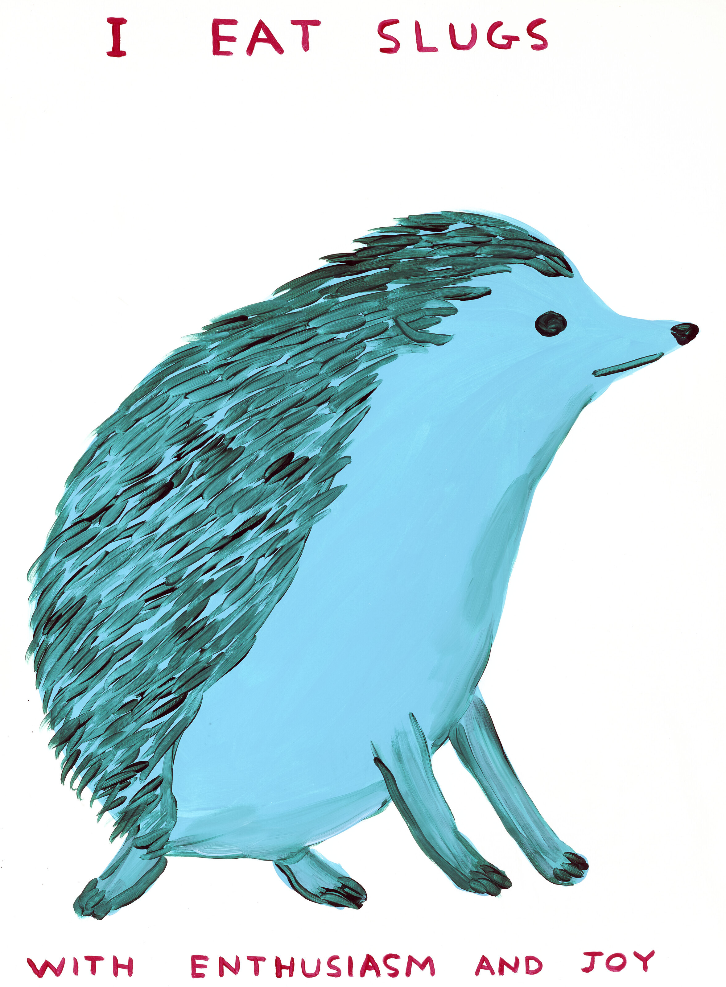 DAVID SHRIGLEY (B. 1968), Untitled (I Eat Slugs) | Christie’s