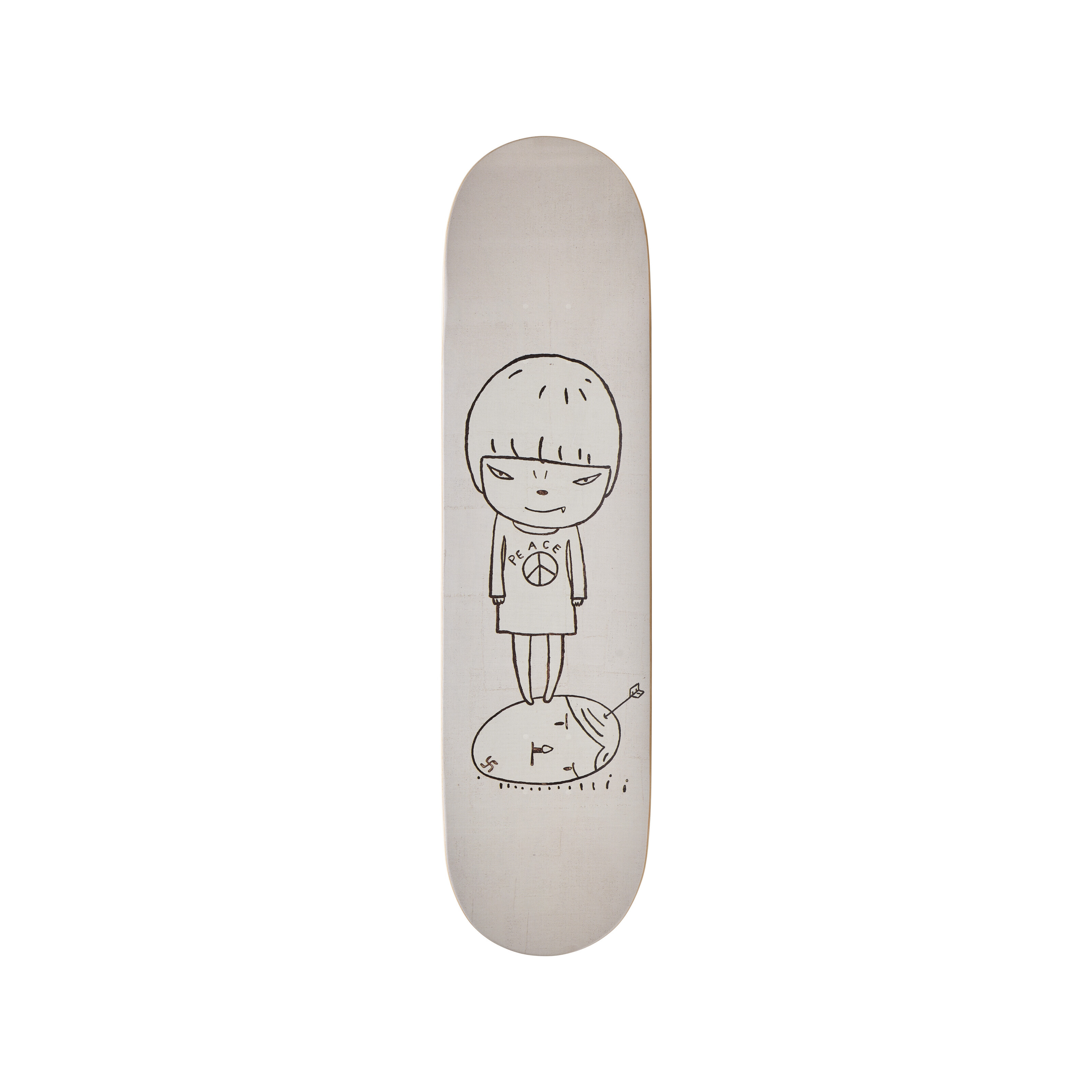 YOSHITOMO NARA (B. 1959) X THE SKATEROOM X LACMA, Peace Girl | Christie’s