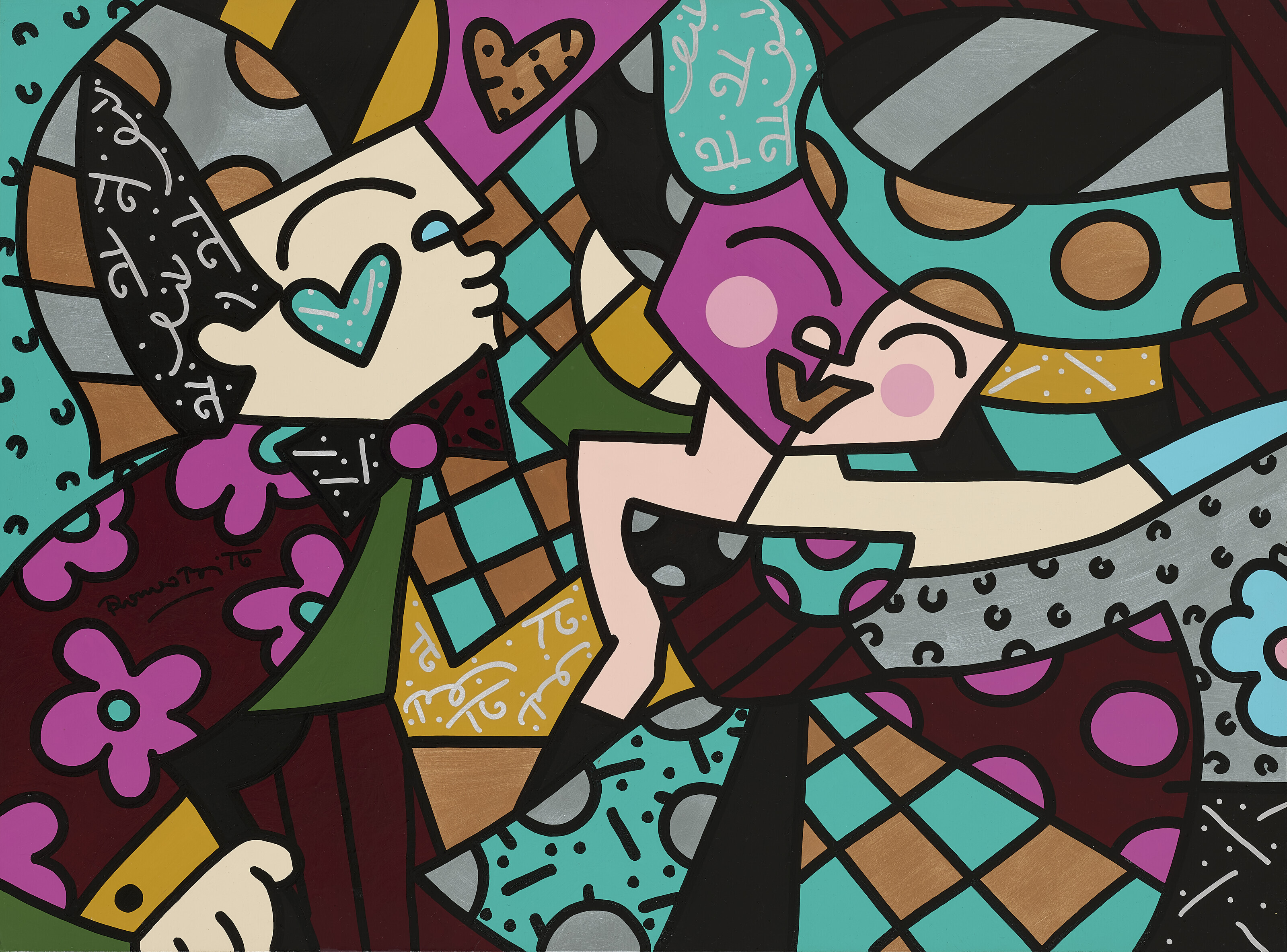 ROMERO BRITTO (B. 1963), Just Dancing | Christie’s