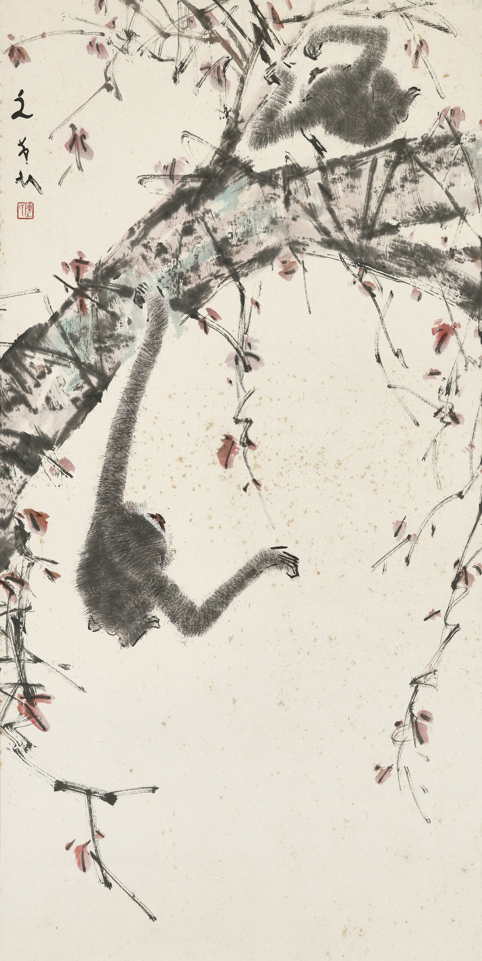 CHEN WEN HSI (1906-1991), Two Gibbons | Christie’s