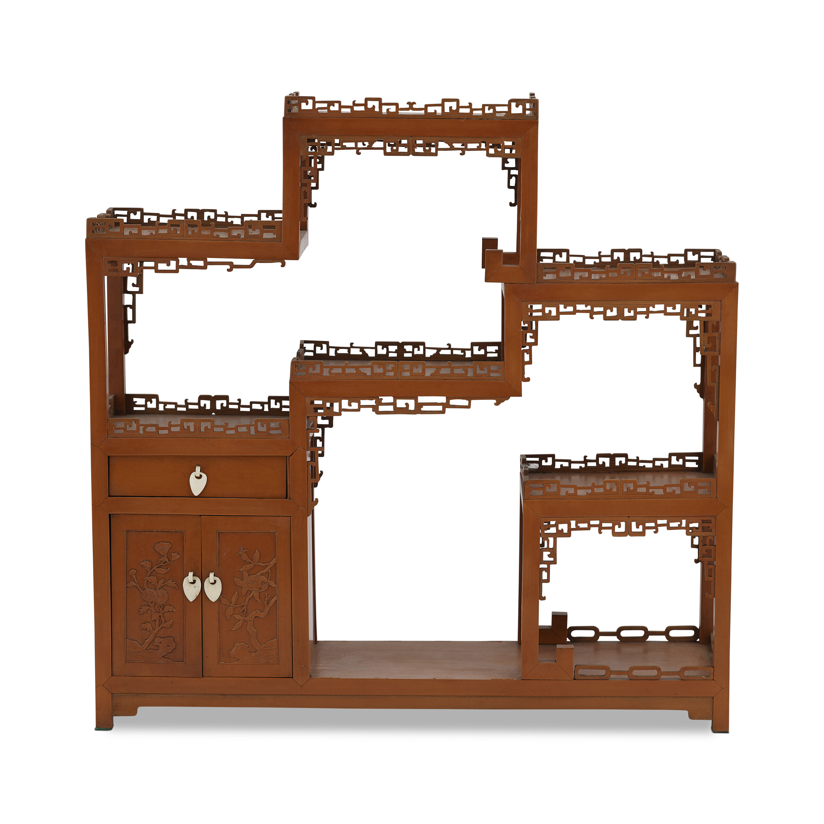 A SMALL BOXWOOD DISPLAY CABINET, | Christie’s