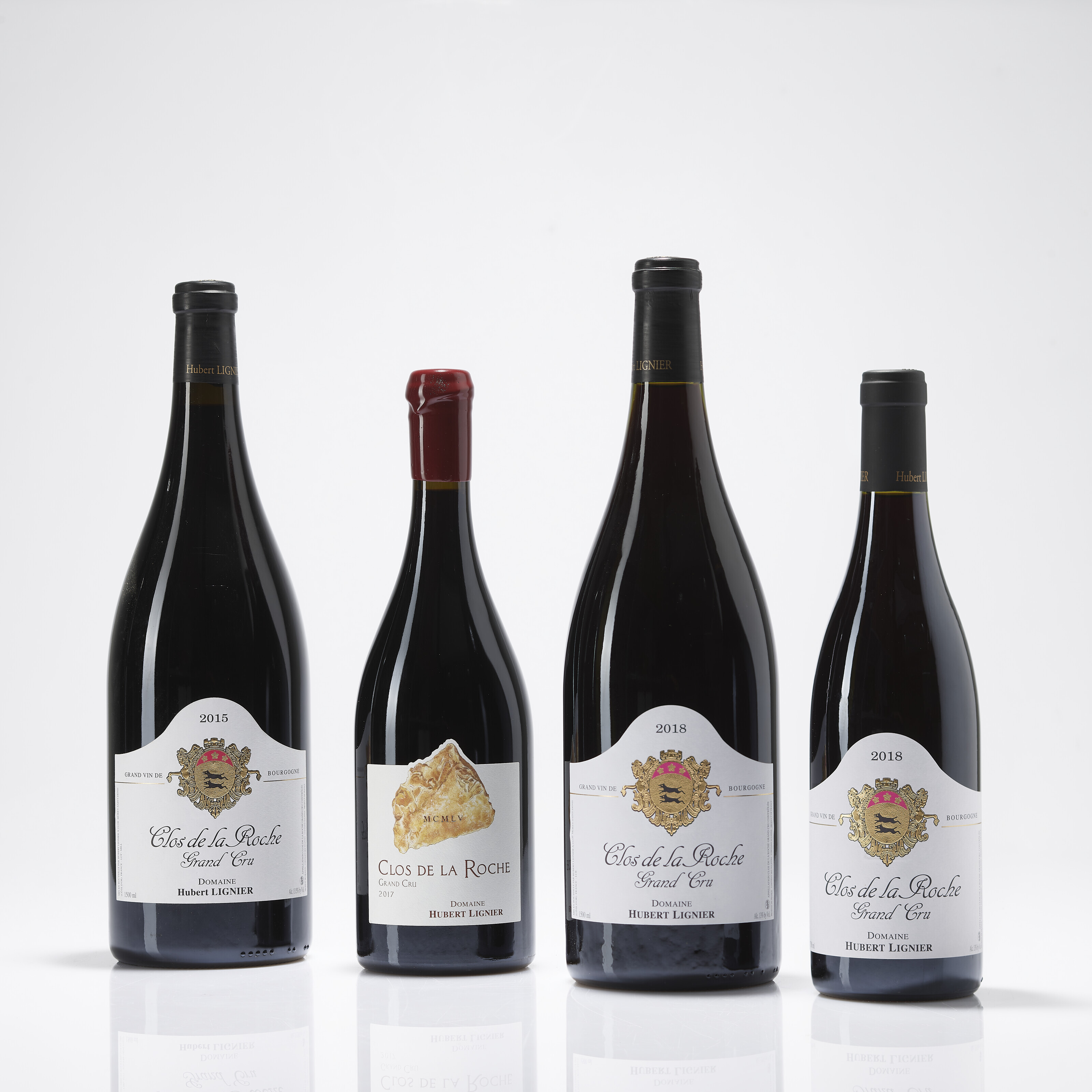 Mixed Domaine Hubert Lignier, Clos de la Roche, 2018 magnum (1)2018 (2 ...