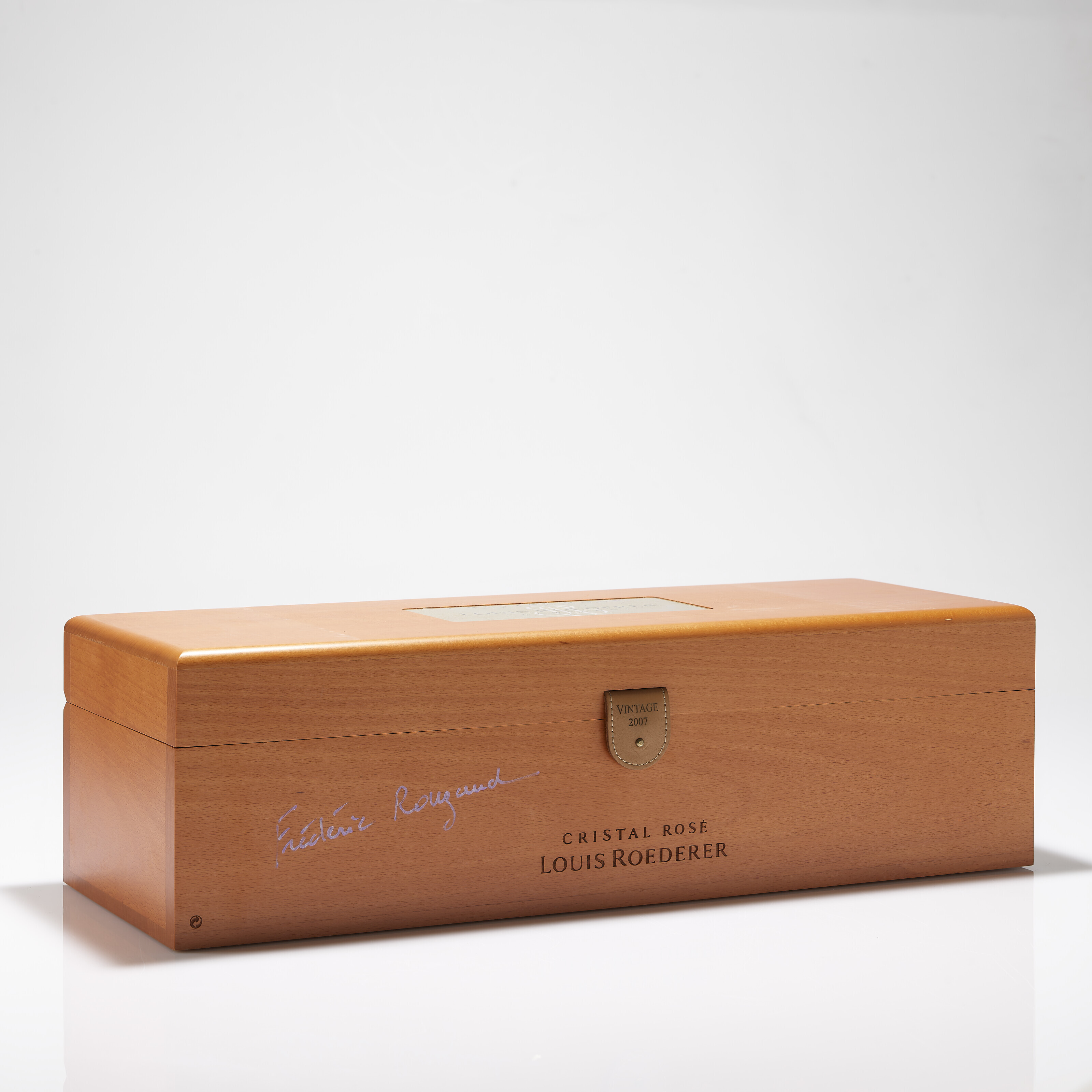 Louis Roederer Cristal Rosé 2007, ReimsIn sealed original wooden case ...