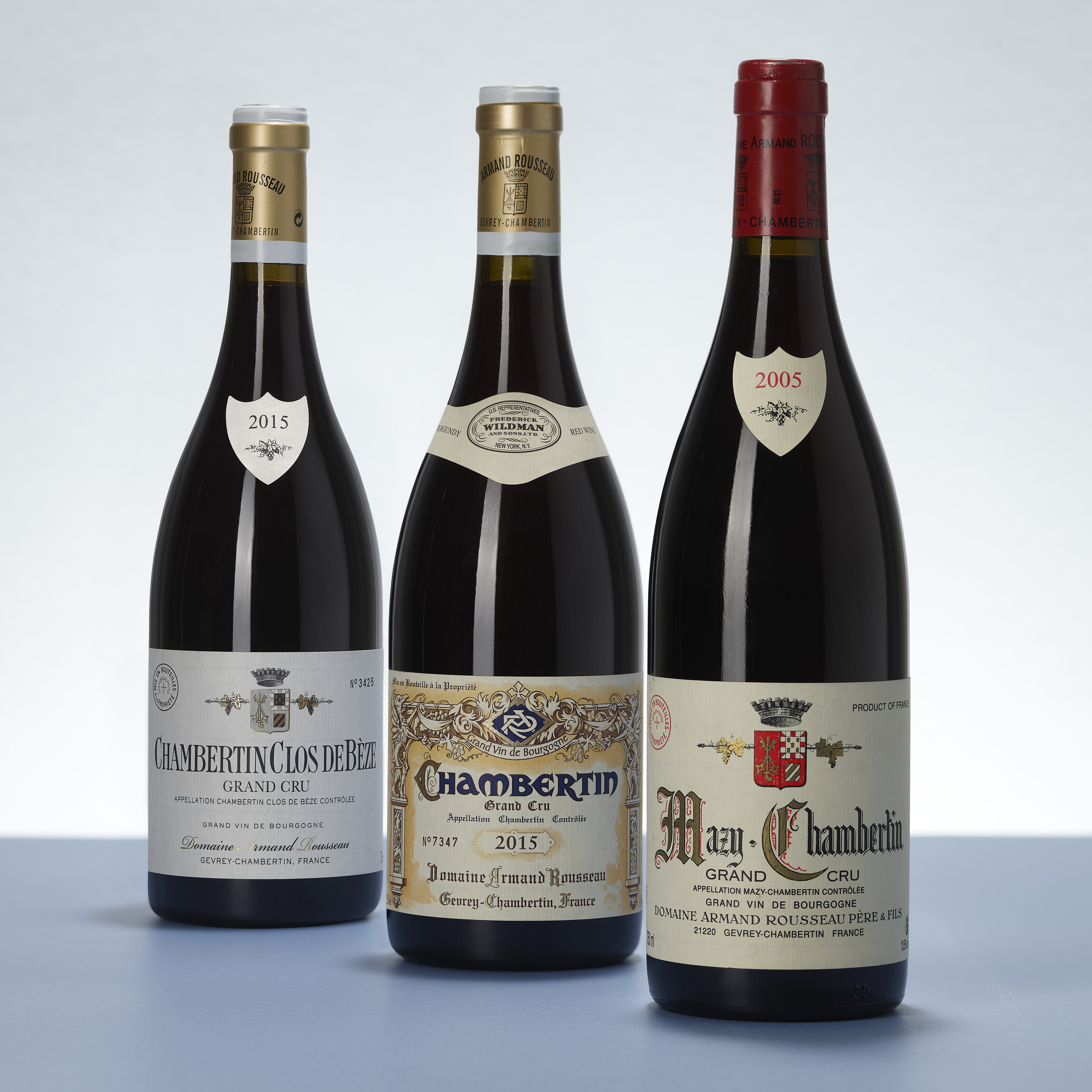Domaine Armand Rousseau, Chambertin Clos de Bèze 2015, Grand Cru, Côte ...