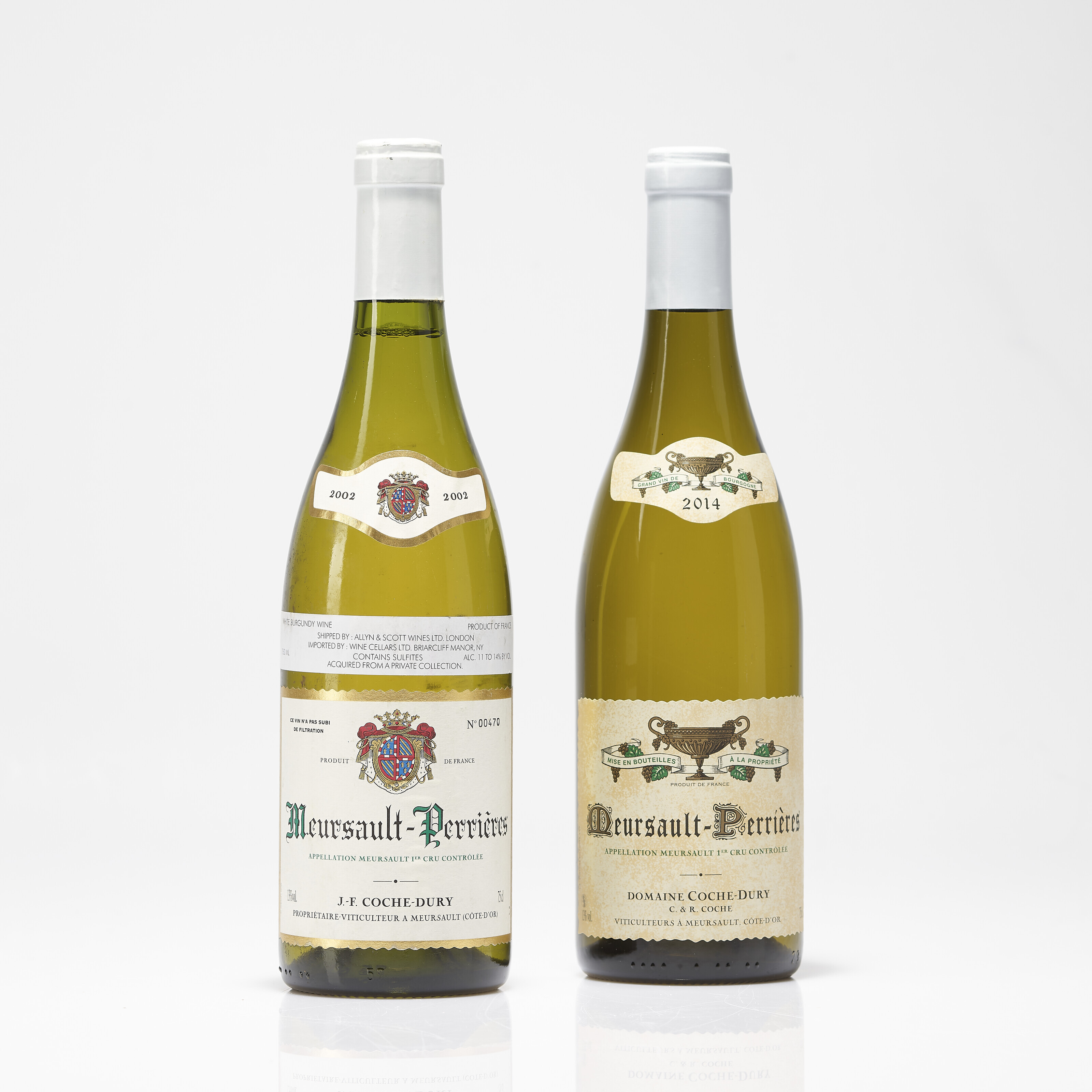 Coche Dury, Meursault Les Perrières 2002, 1er Cru, Côte de ...