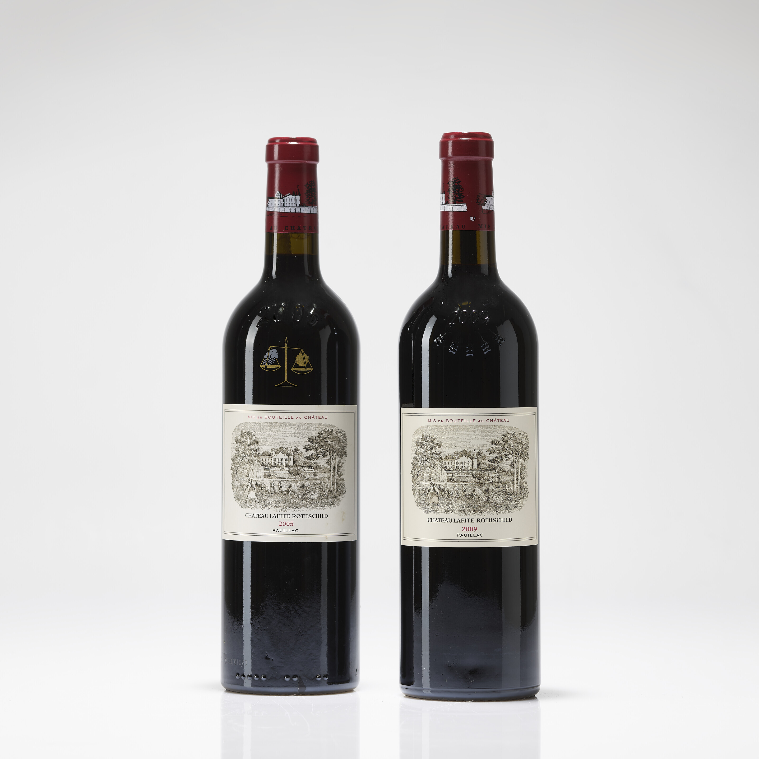 Château Lafite-Rothschild 2009, Pauillac, 1er cru classéIn three-bottle ...