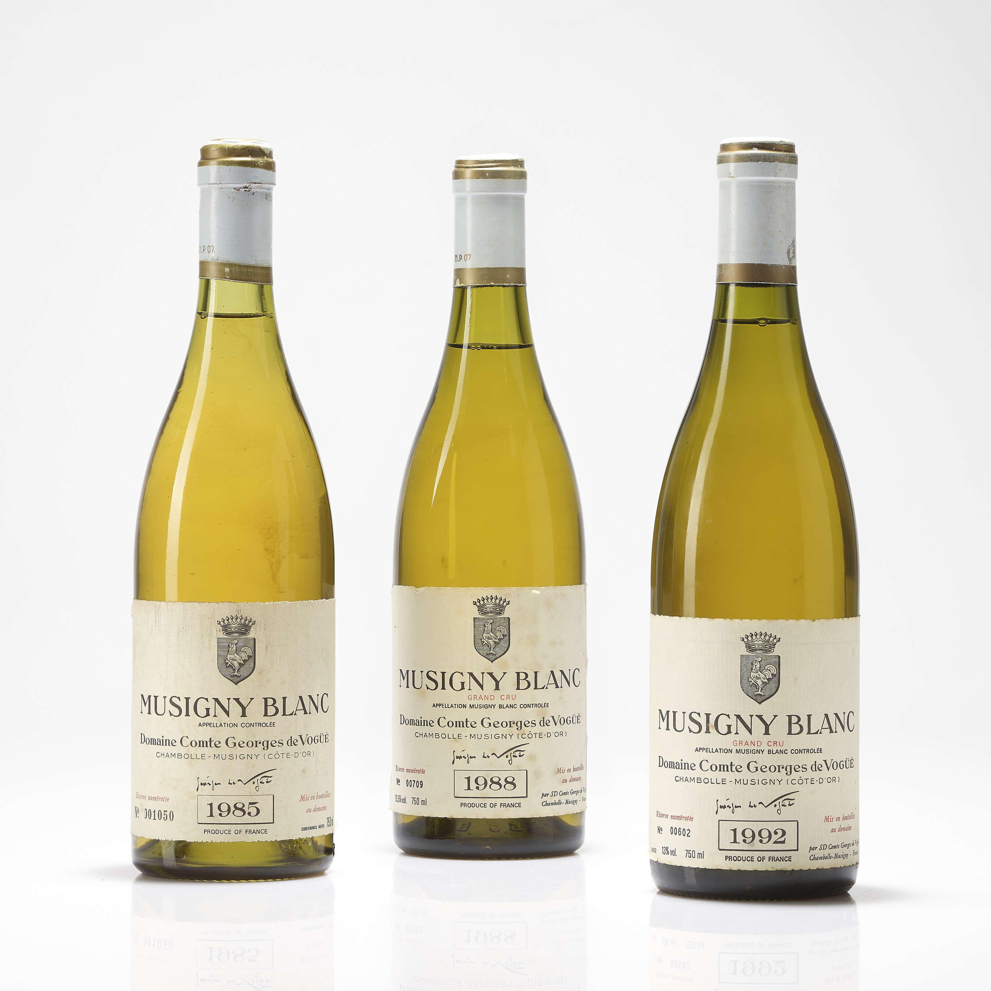 Domaine Comte Georges de Vogue Musigny Blanc 1988, Grand Cru, Côte de ...