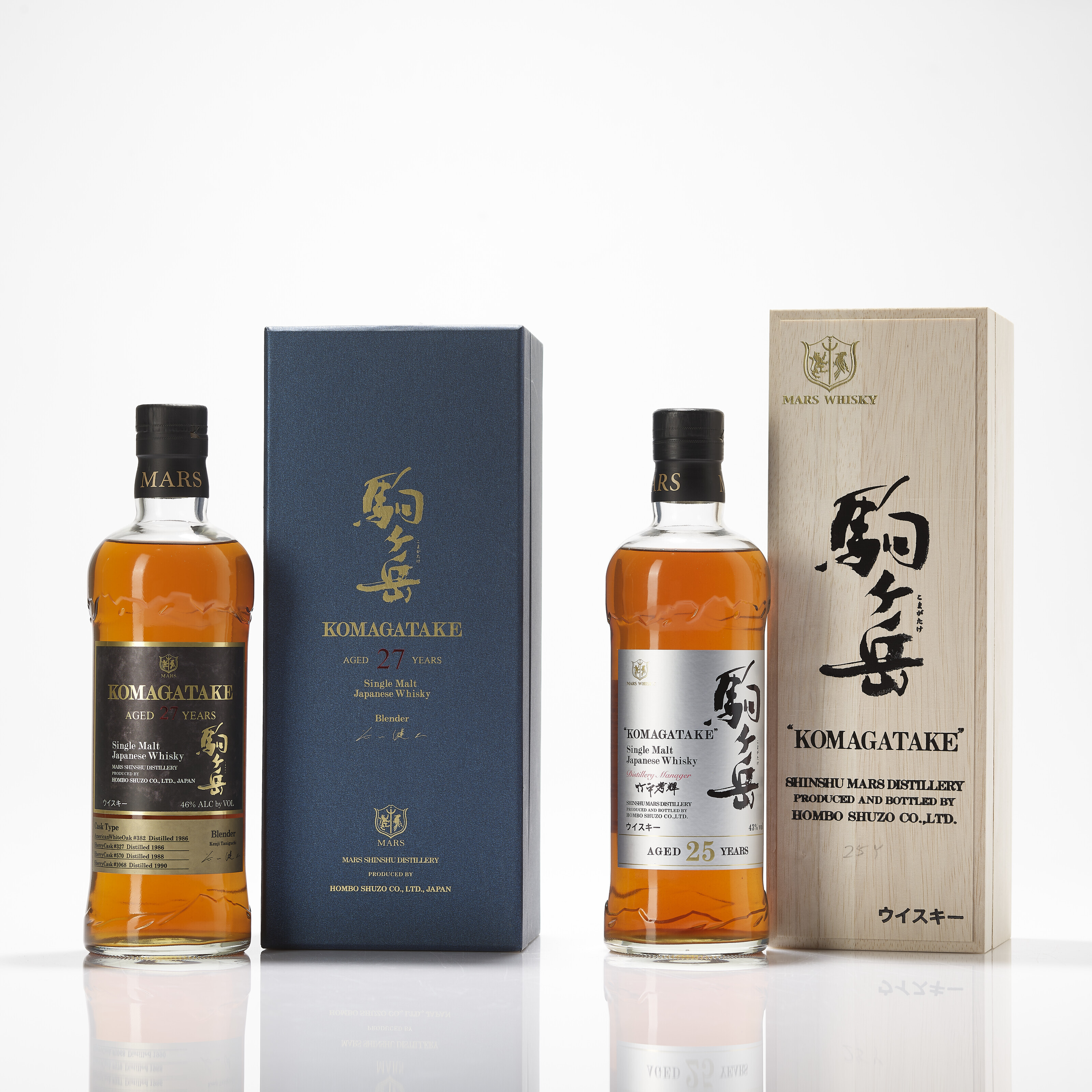 MARS Komagatake 27 Year Old, JapanIn original presentation case. 46% ...