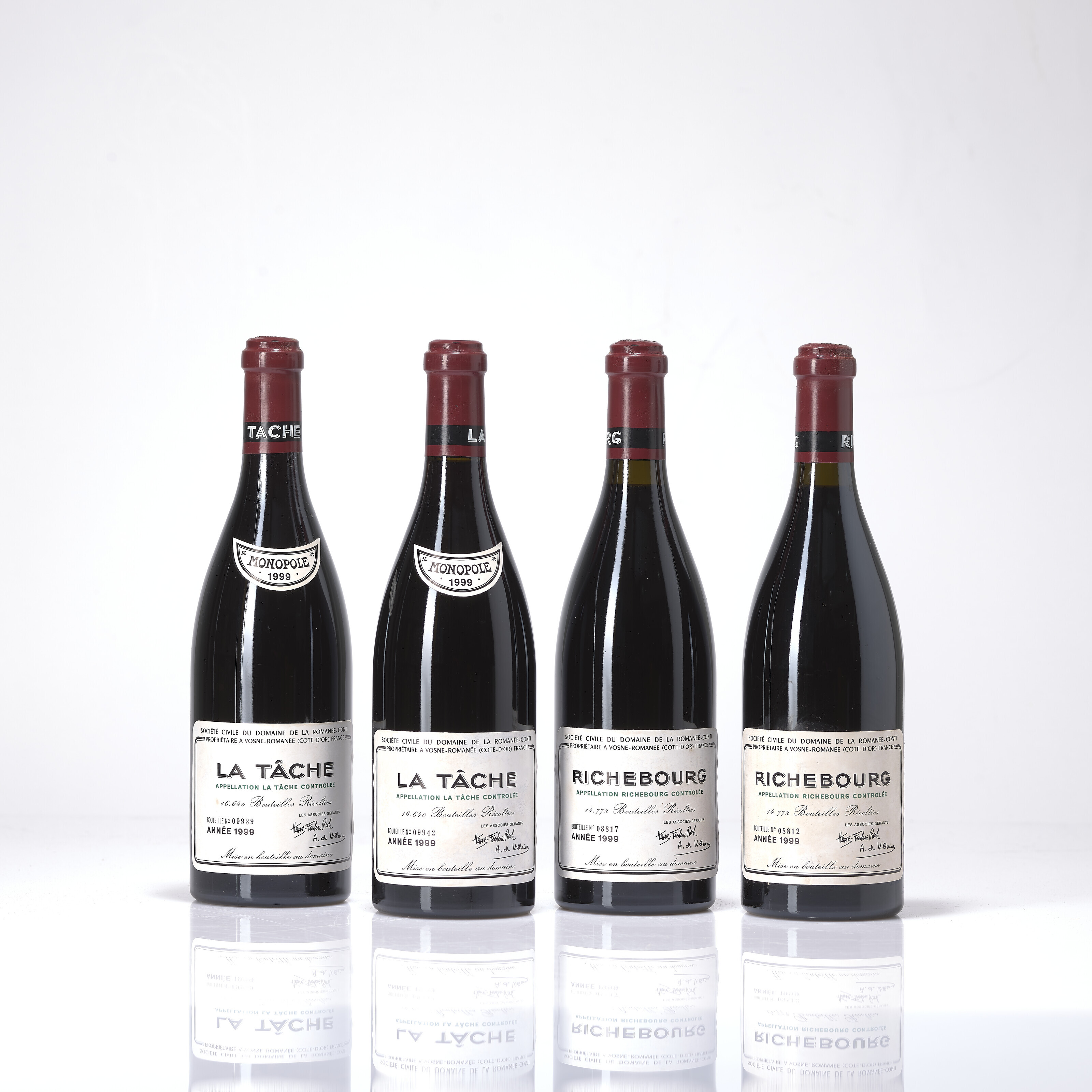 Domaine de la Romanée-Conti, Richebourg 1999, In twelve-bottle plain ...