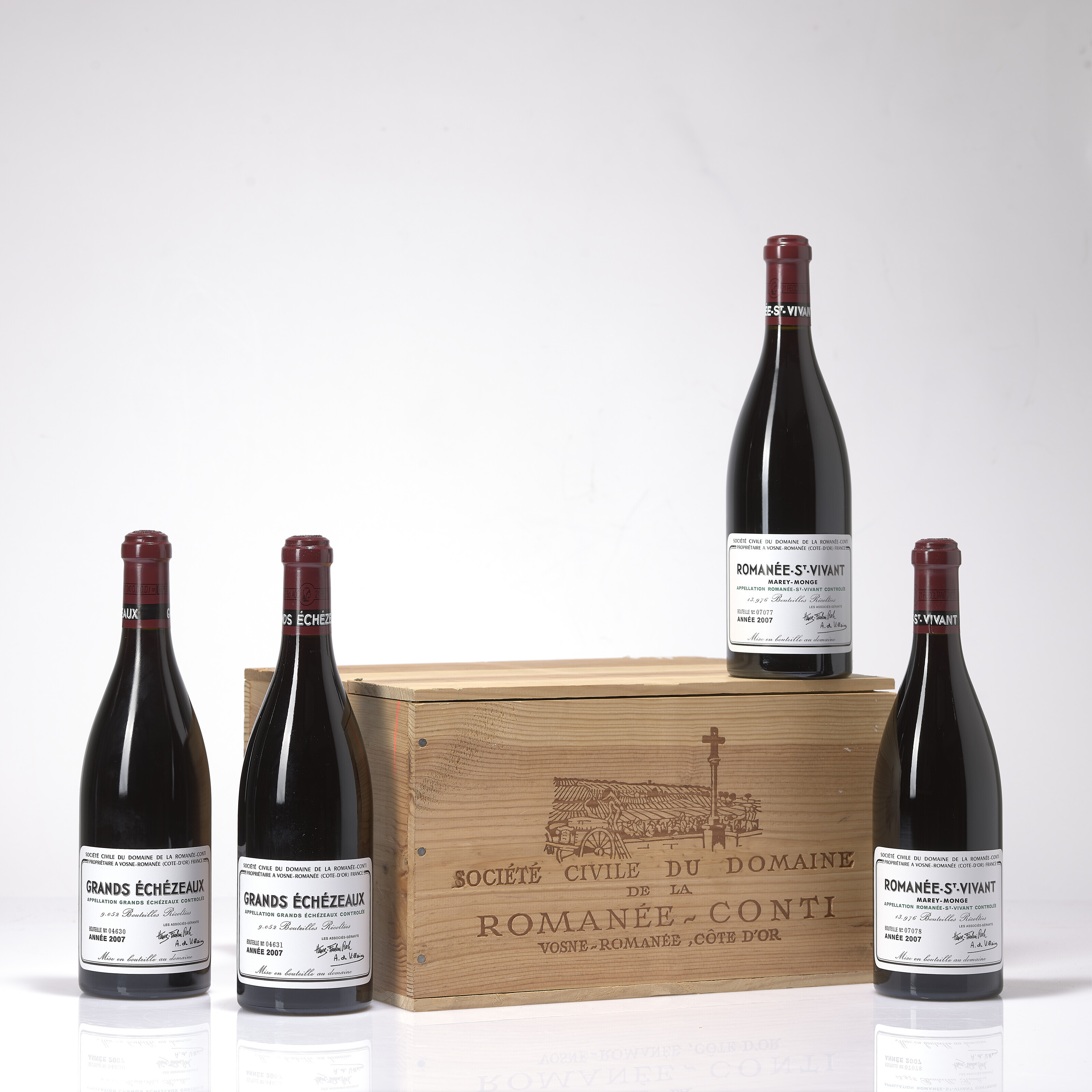 Domaine de la Romanée-Conti, Romanée-Saint-Vivant 2007, Grand Cru, Cote ...