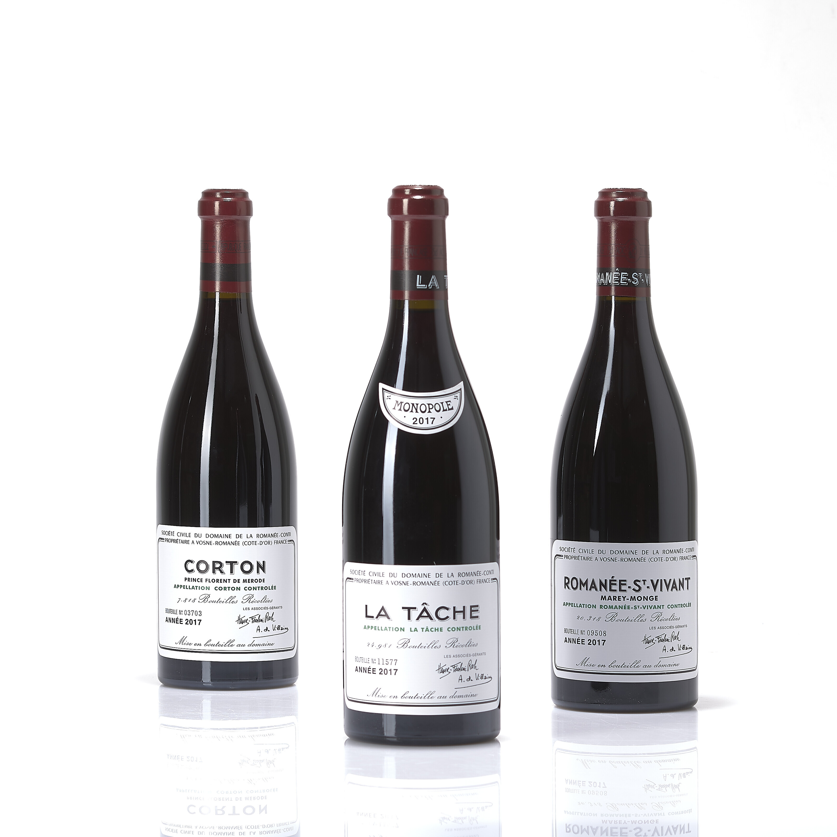 Domaine de la Romanée-Conti, Romanée-Saint-Vivant 2017, Grand Cru, Cote ...