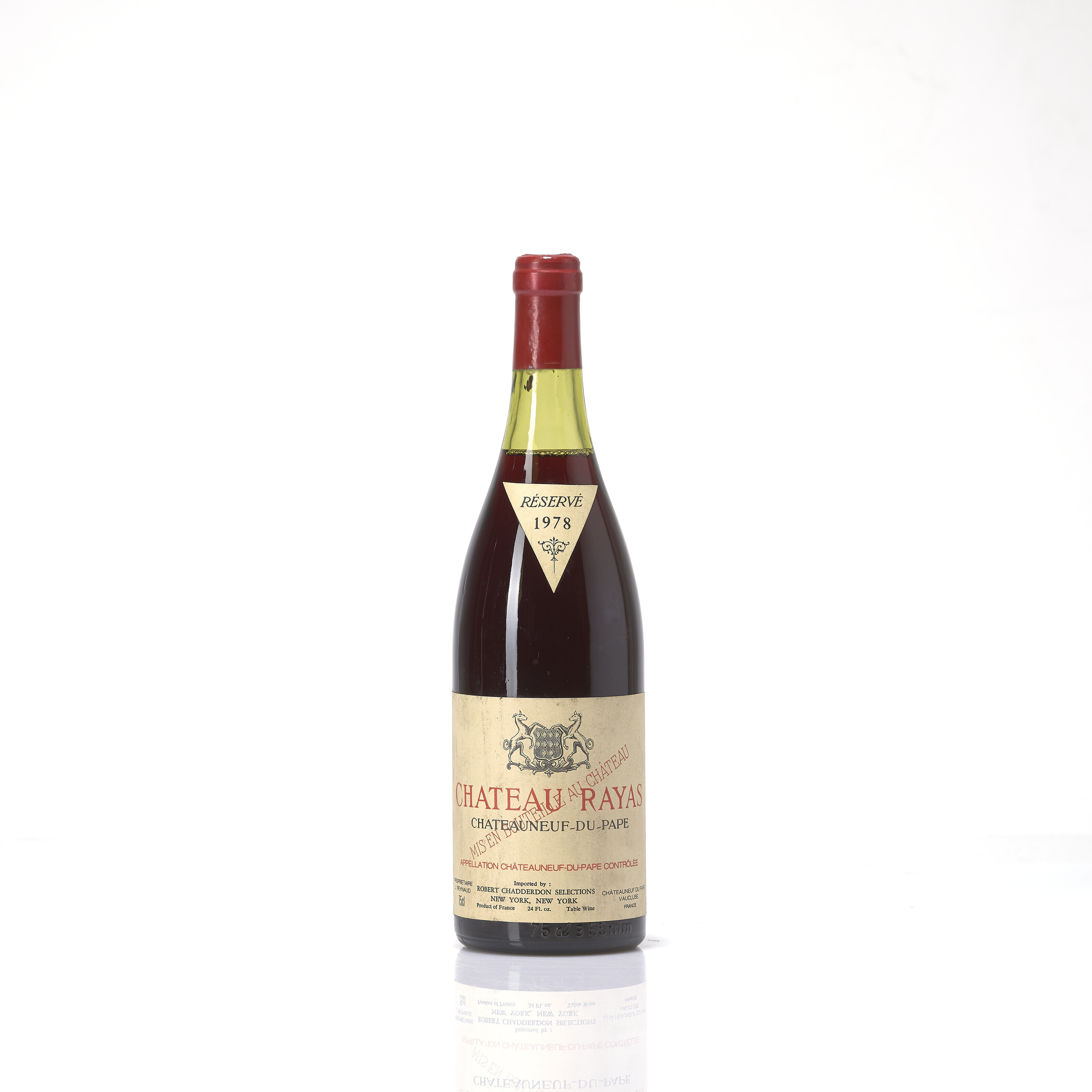 Château Rayas, Châteauneuf-du-Pape 1978, From ex-Christie's New York ...