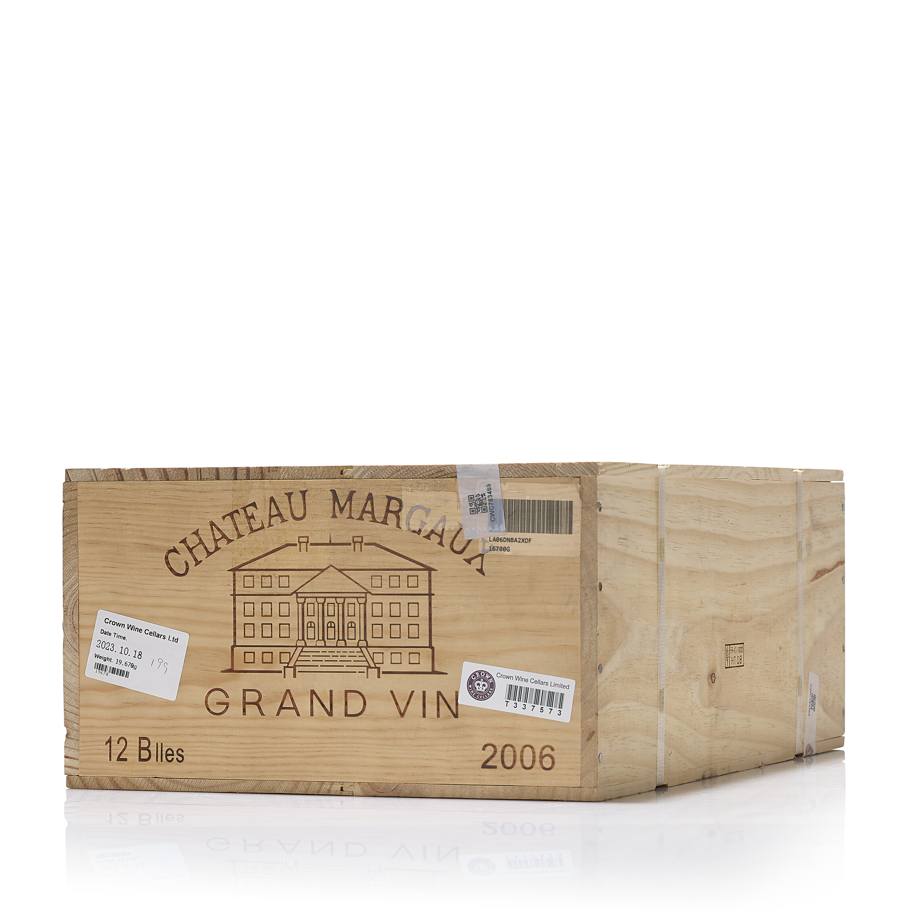 Château Margaux 2006, Margaux, 1er cru classéIn banded original wooden ...