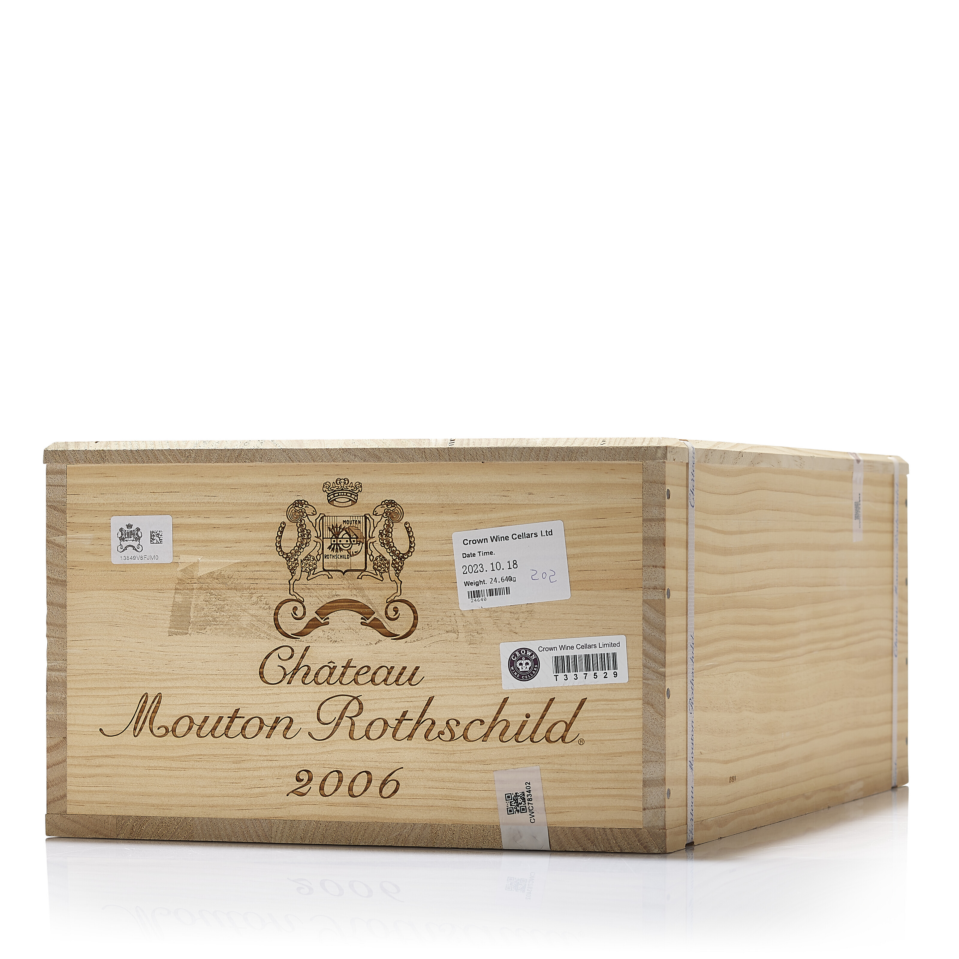 Château Mouton-Rothschild 2006, Pauillac, 1er cru classéIn banded ...