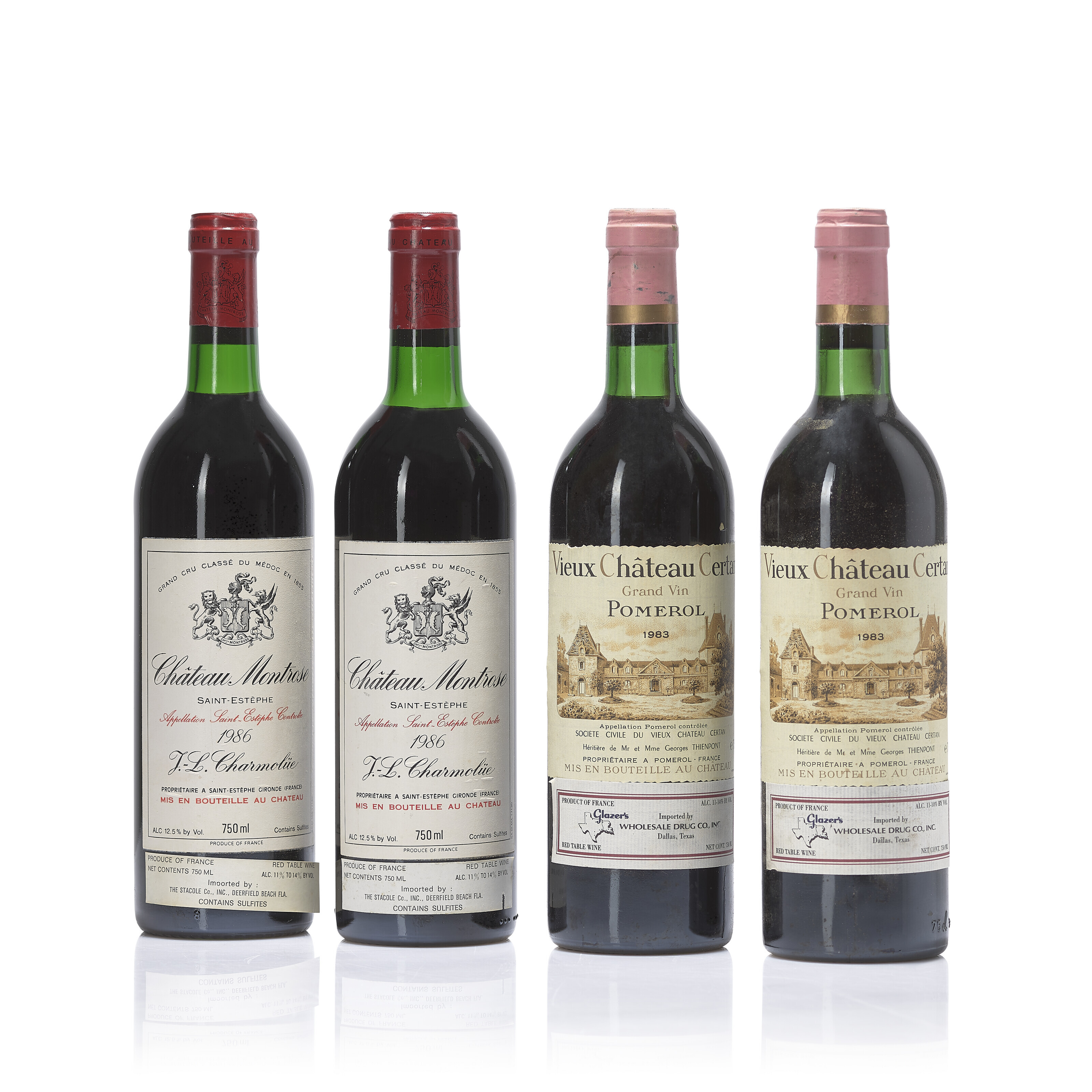 Château Montrose 1986, Saint-Estéphe, 2ème cru classéSlightly scuffed ...