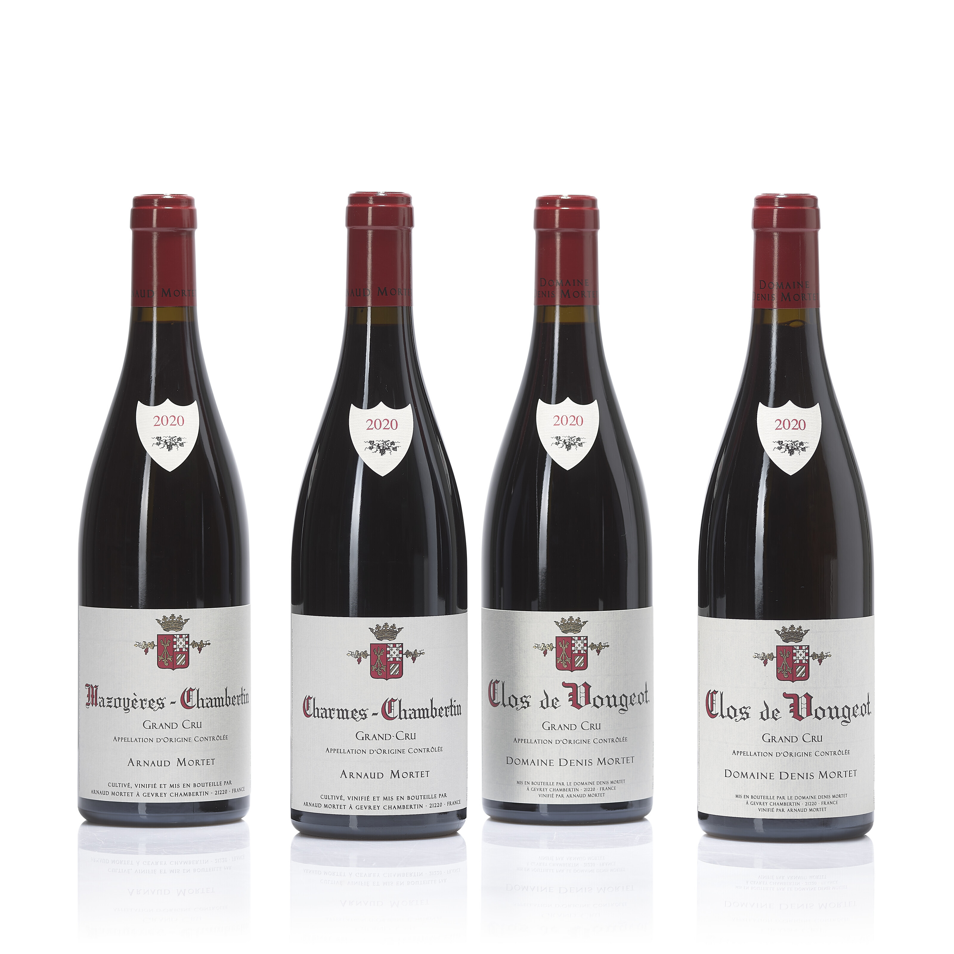 Mixed 2020 Denis Mortet and Arnaud Mortet Grand Crus, Arnaud Mortet ...