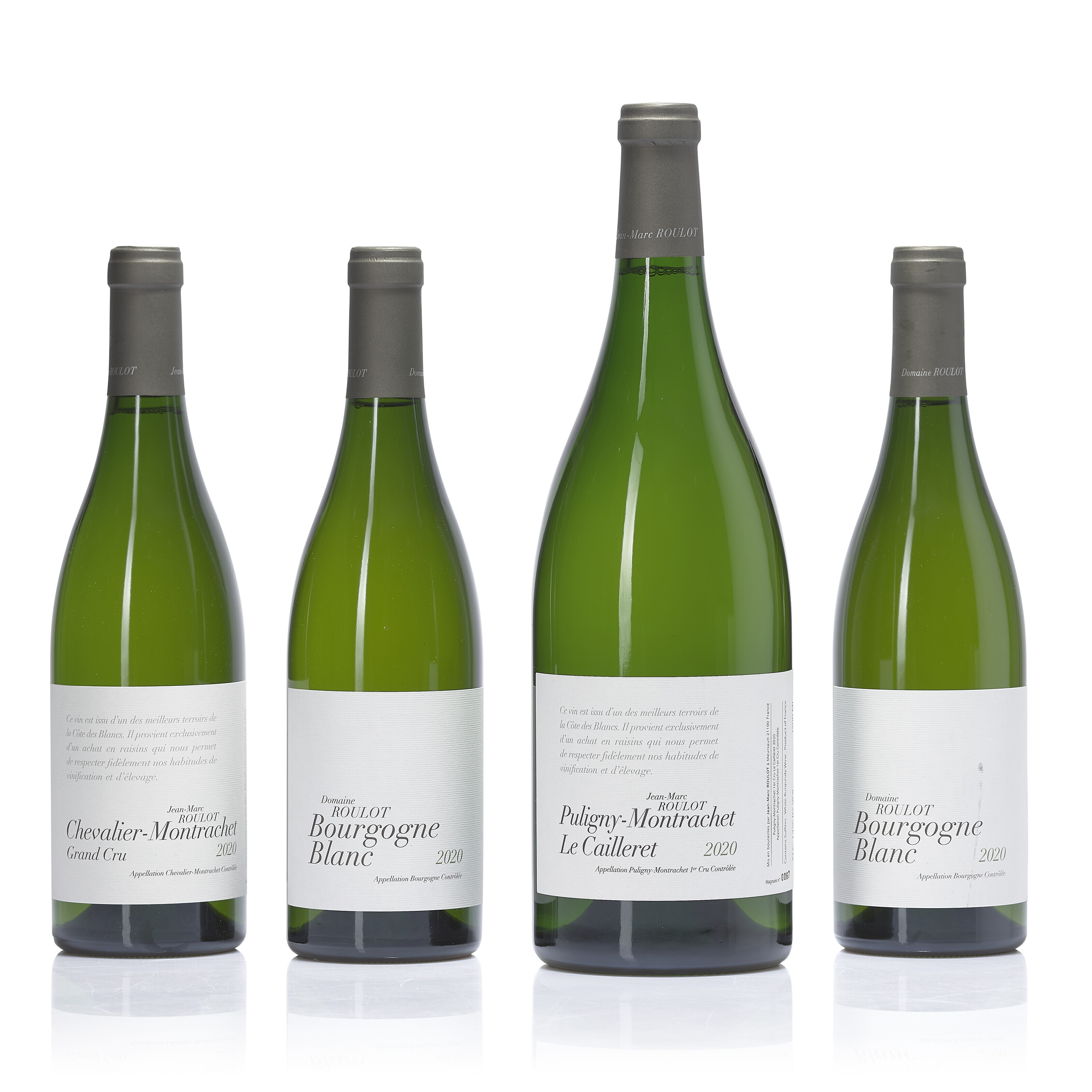 Mixed 2020 Jean-Marc Roulot, Bourgogne Blanc One slightly bin-marked ...