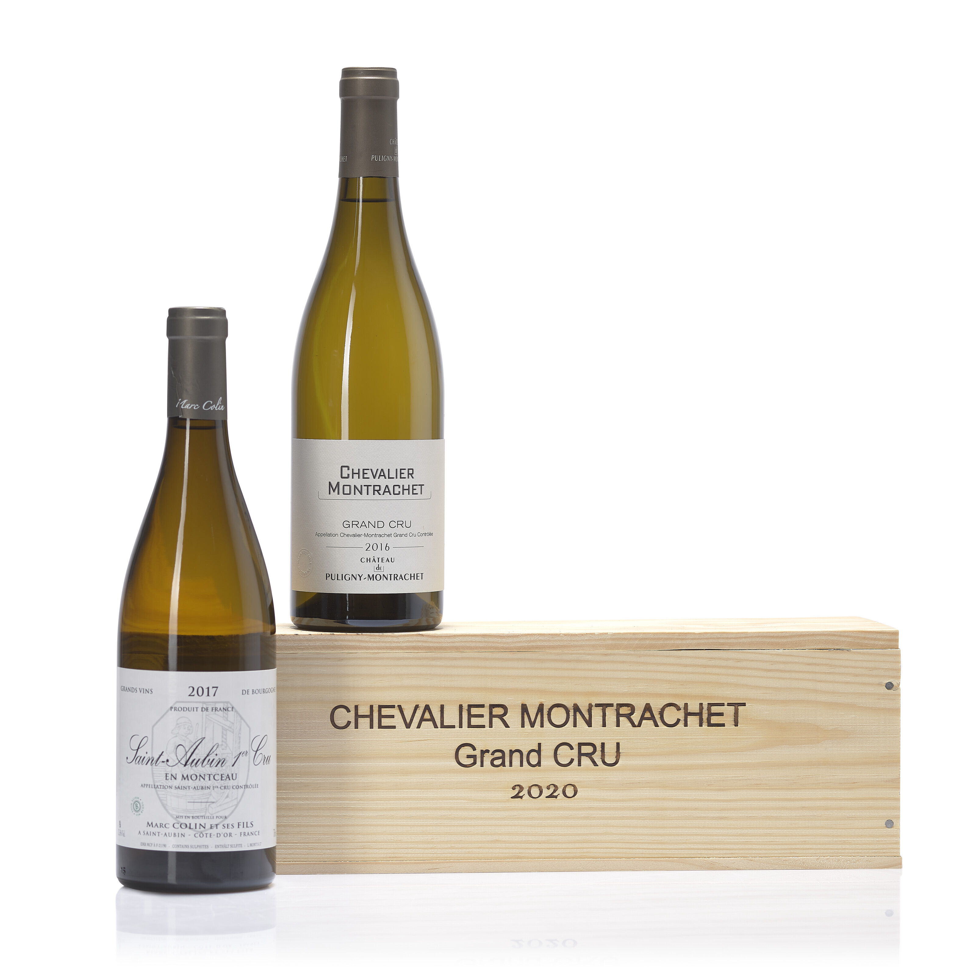 Mixed White Burgundy, Château de Puligny-Montrachet, Chevalier ...