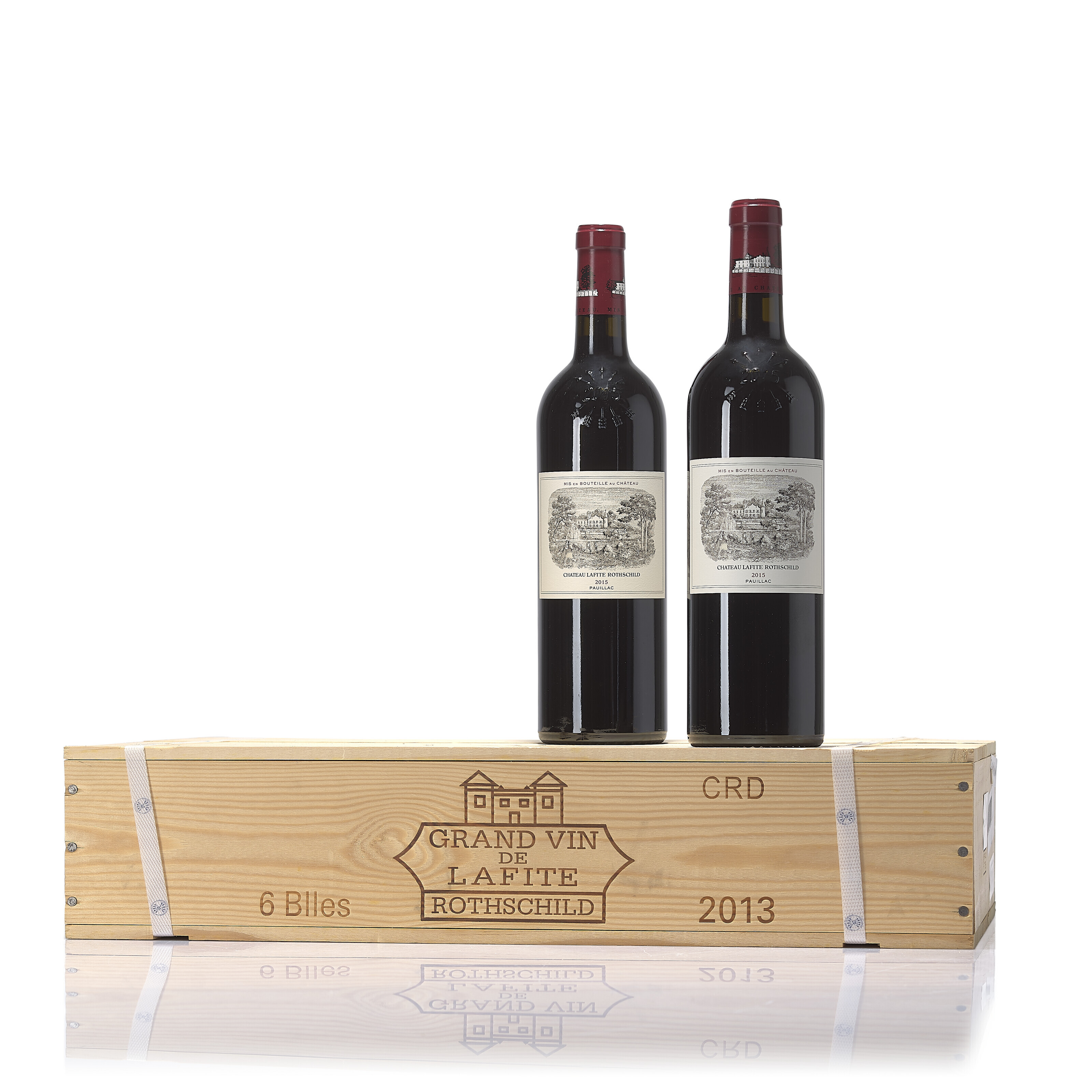Château Lafite-Rothschild 2013, Pauillac, 1er cru classéSix bottles in ...