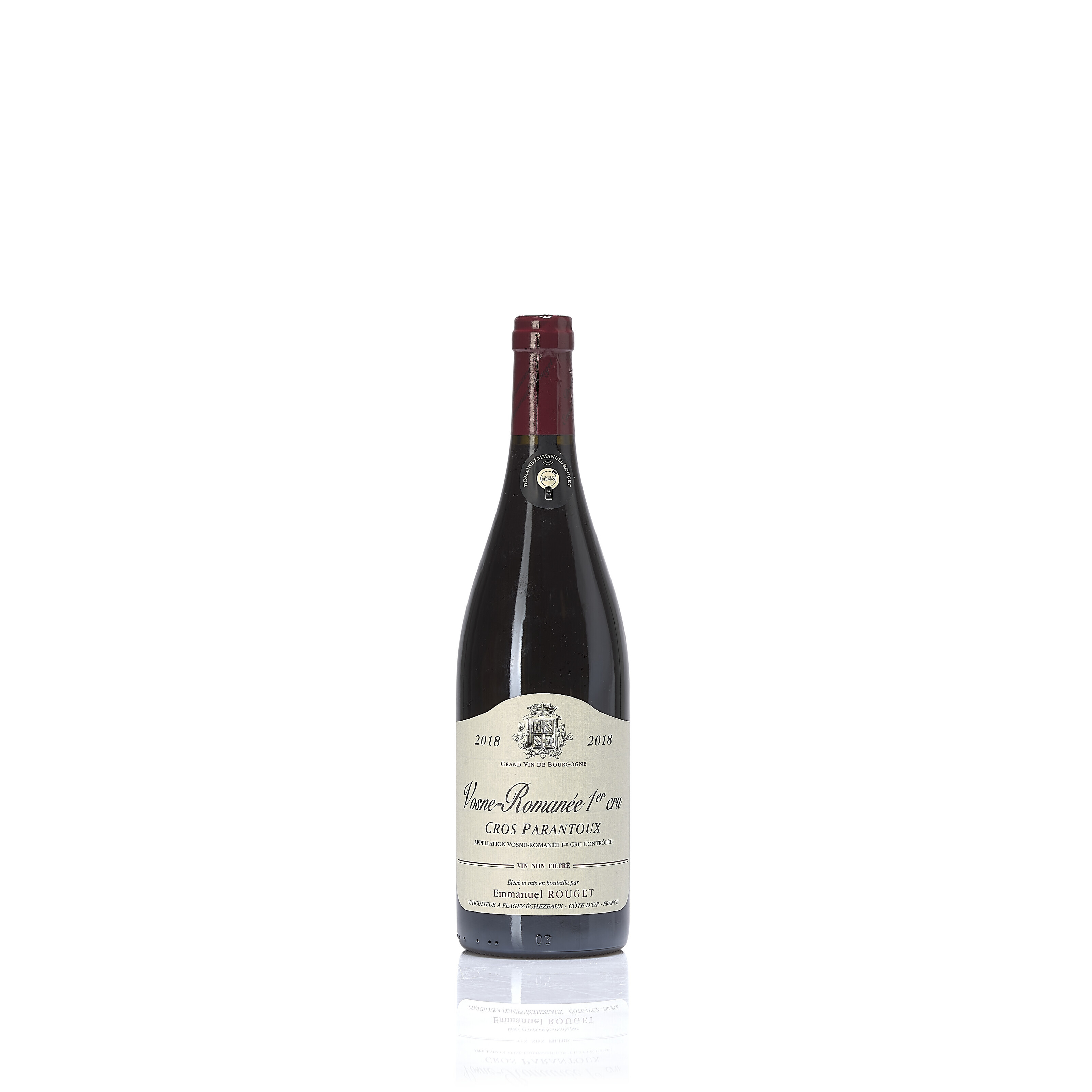 Emmanuel Rouget, Vosne-Romanée Cros Parantoux 2018, 1er Cru, Côte de ...