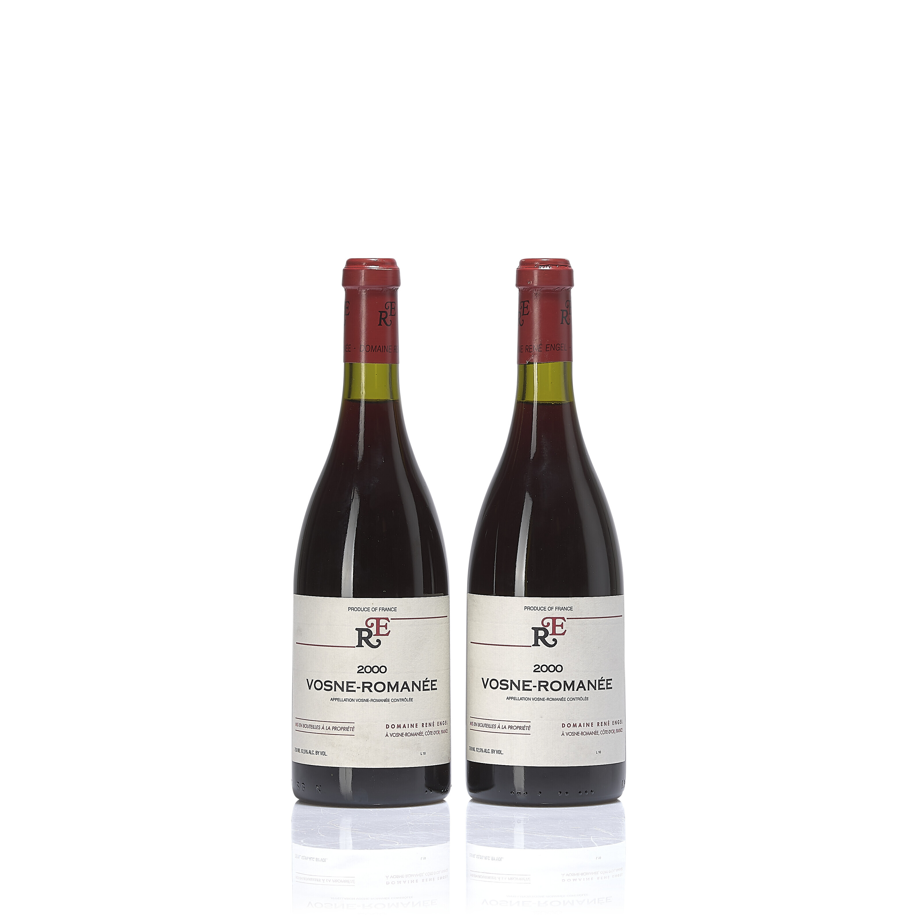 Domaine René Engel, Vosne-Romanée 2000, Côte de NuitsWorn capsules. One ...