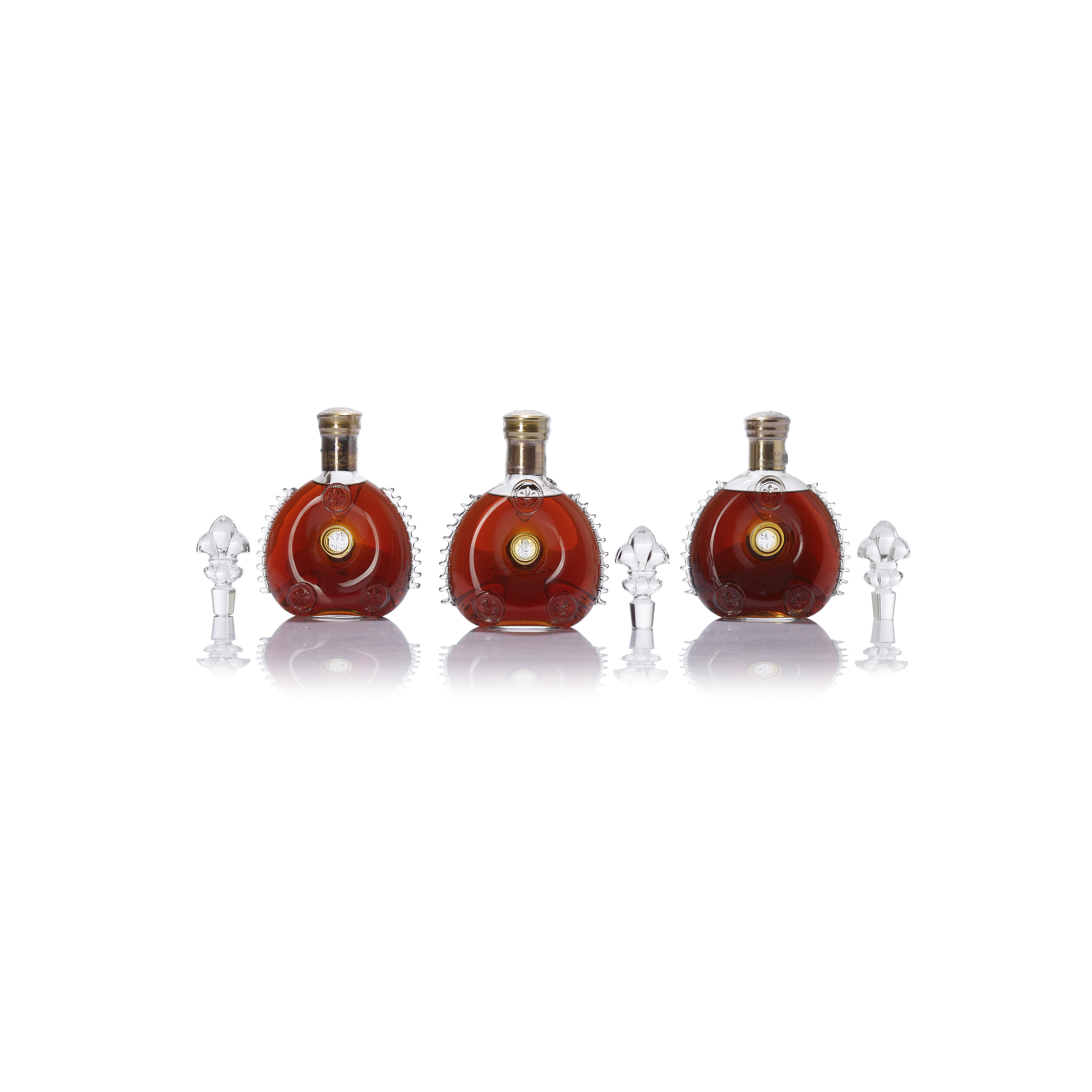 Rémy Martin, Louis XIII, 40% vol. Believed 2010s releases. Slightly ...