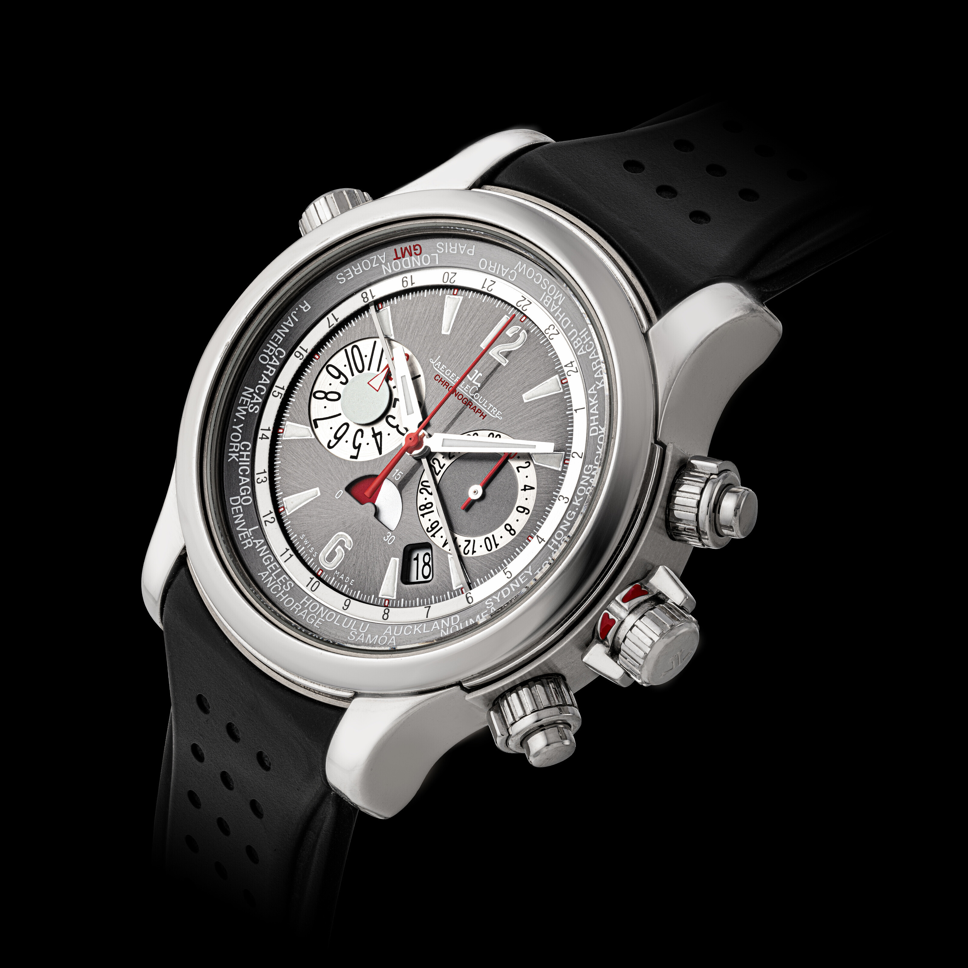 JAEGER-LECOULTRE, LIMITED EDITION OF 200 PIECES, MASTER COMPRESSOR, REF ...