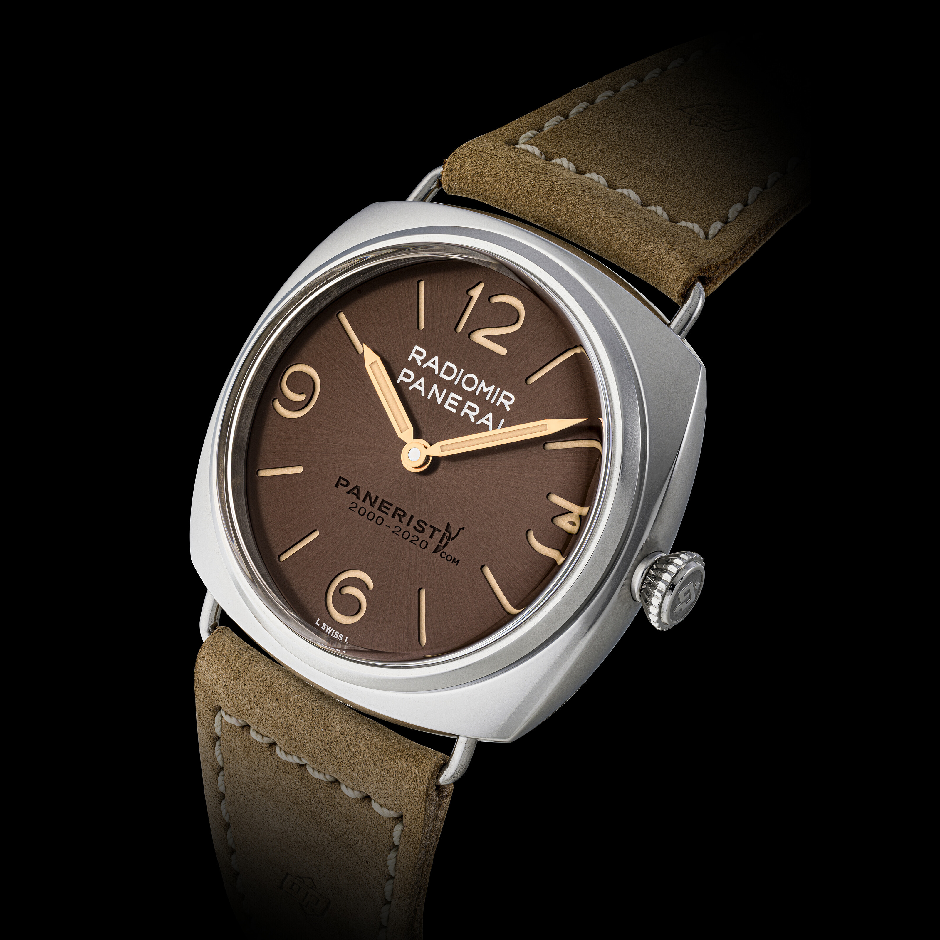 PANERAI, RADIOMIR VENTI, MADE TO COMMEMORATE 20 YEARS OF PANERISTI.COM ...