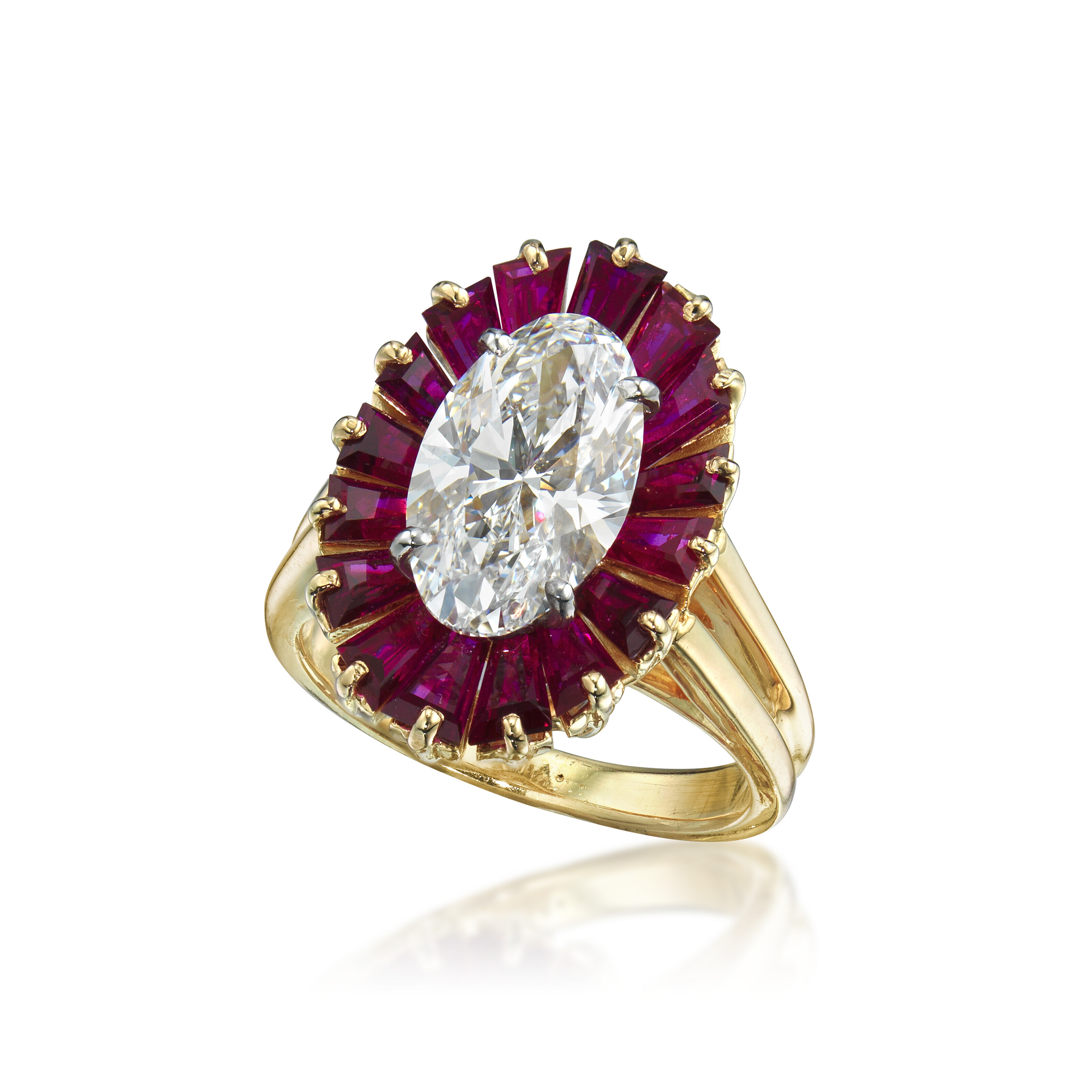 DIAMOND AND RUBY RING, | Christie’s