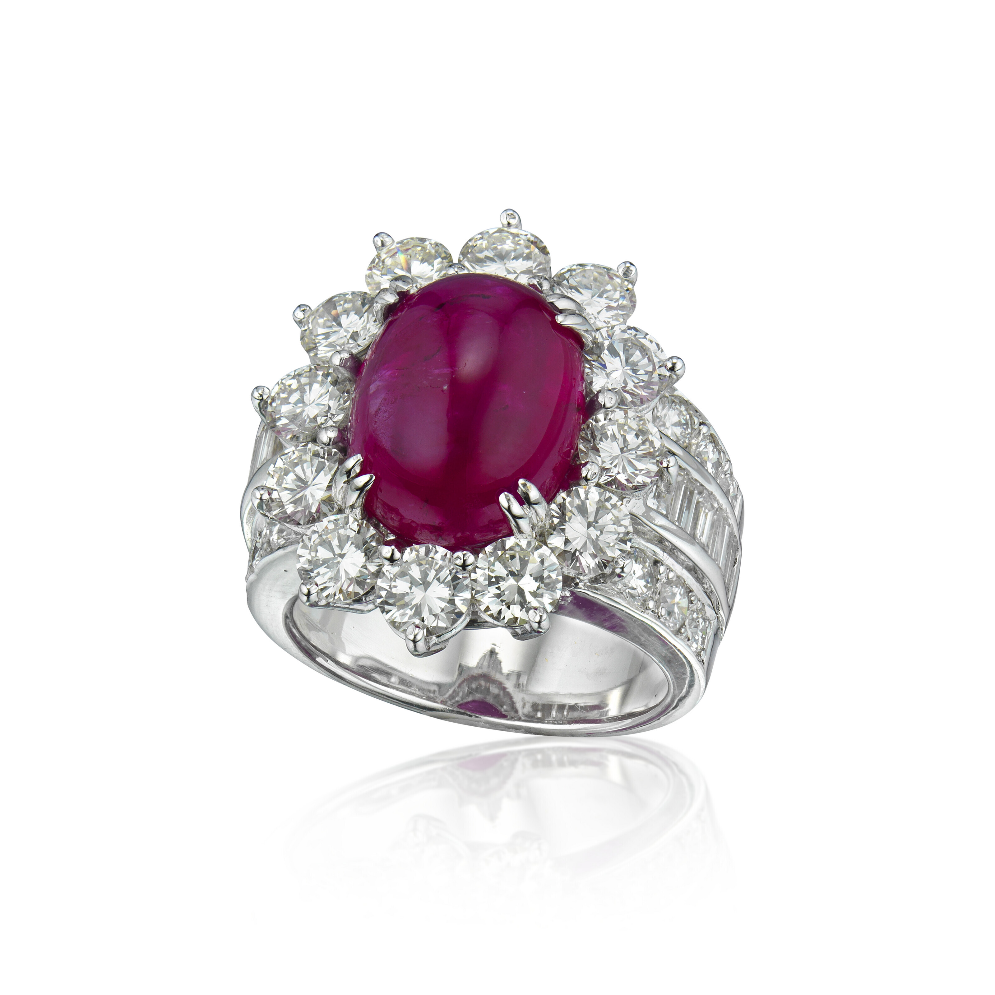 NO RESERVE - RUBY AND DIAMOND RING, | Christie’s