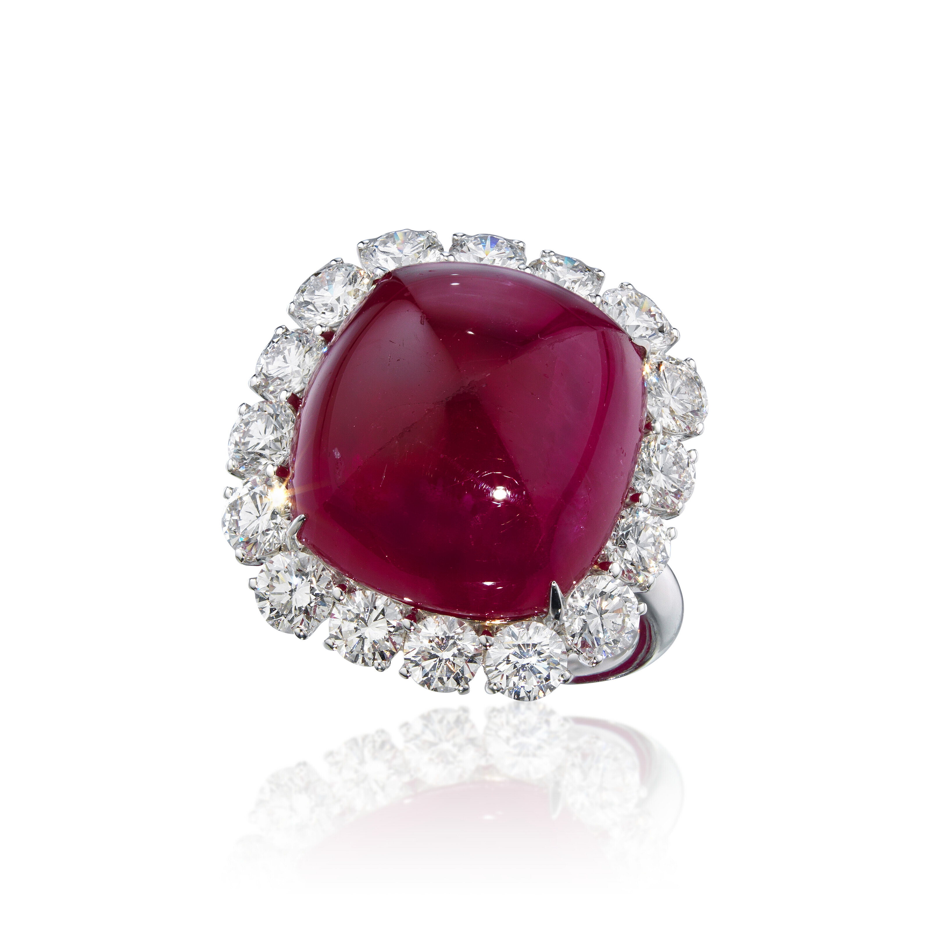 NO RESERVE -RUBY AND DIAMOND RING, | Christie’s