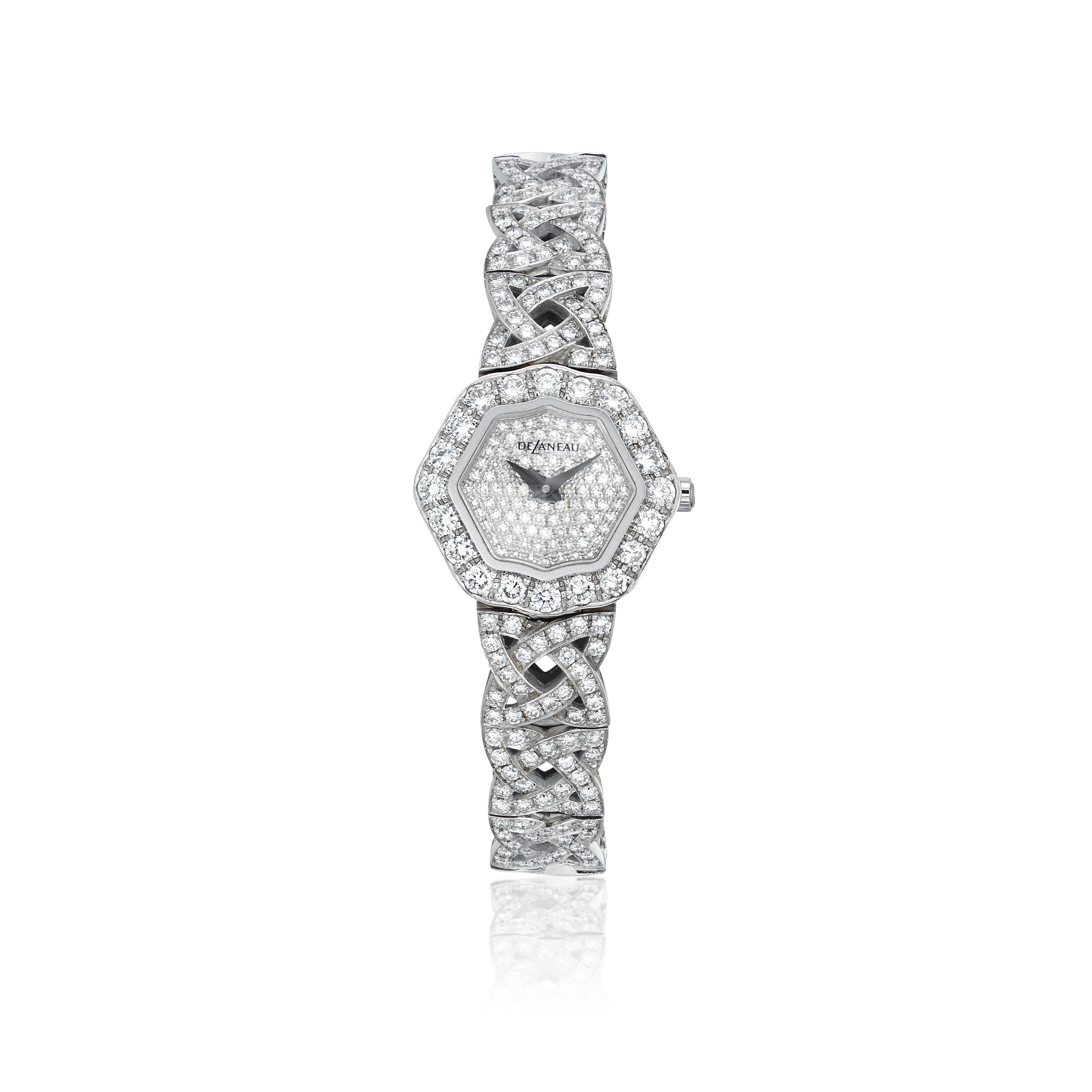 NO RESERVE - DELANEAU DIAMOND WRISTWATCH, | Christie’s