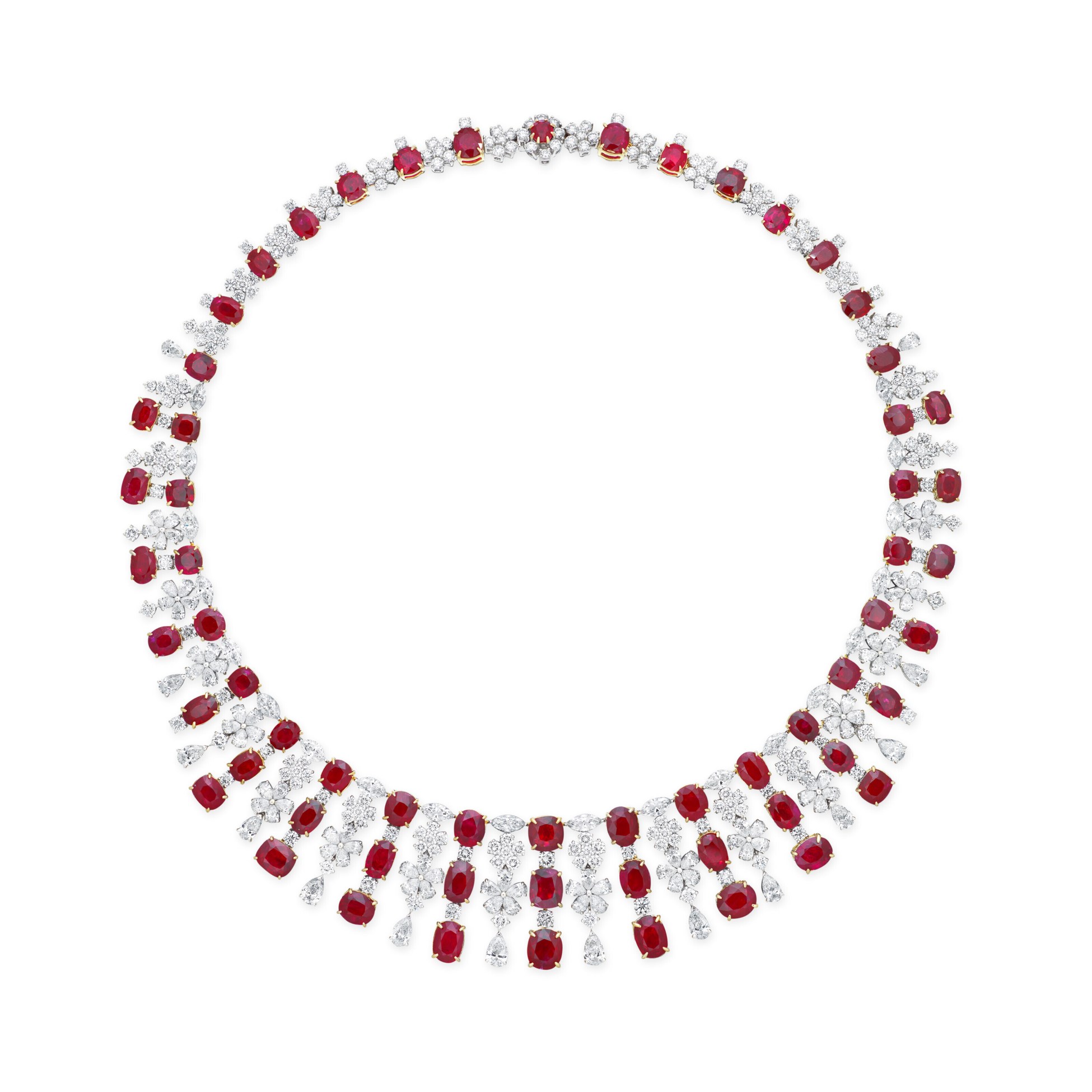 NO RESERVE - RUBY AND DIAMOND NECKLACE | Christie's