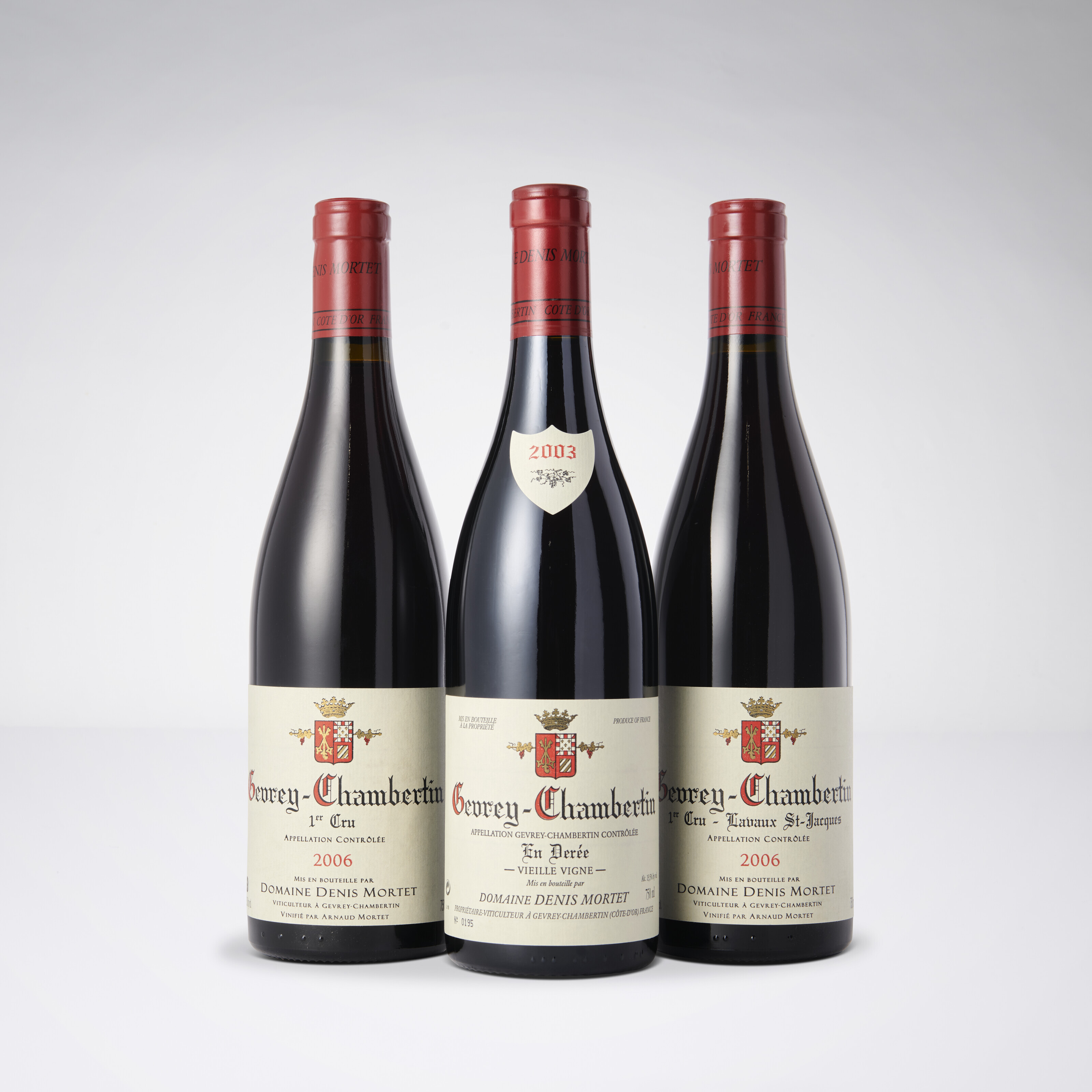 Domaine Denis Mortet, Gevrey-Chambertin Premier Cru 2006, Côte de Nuits ...