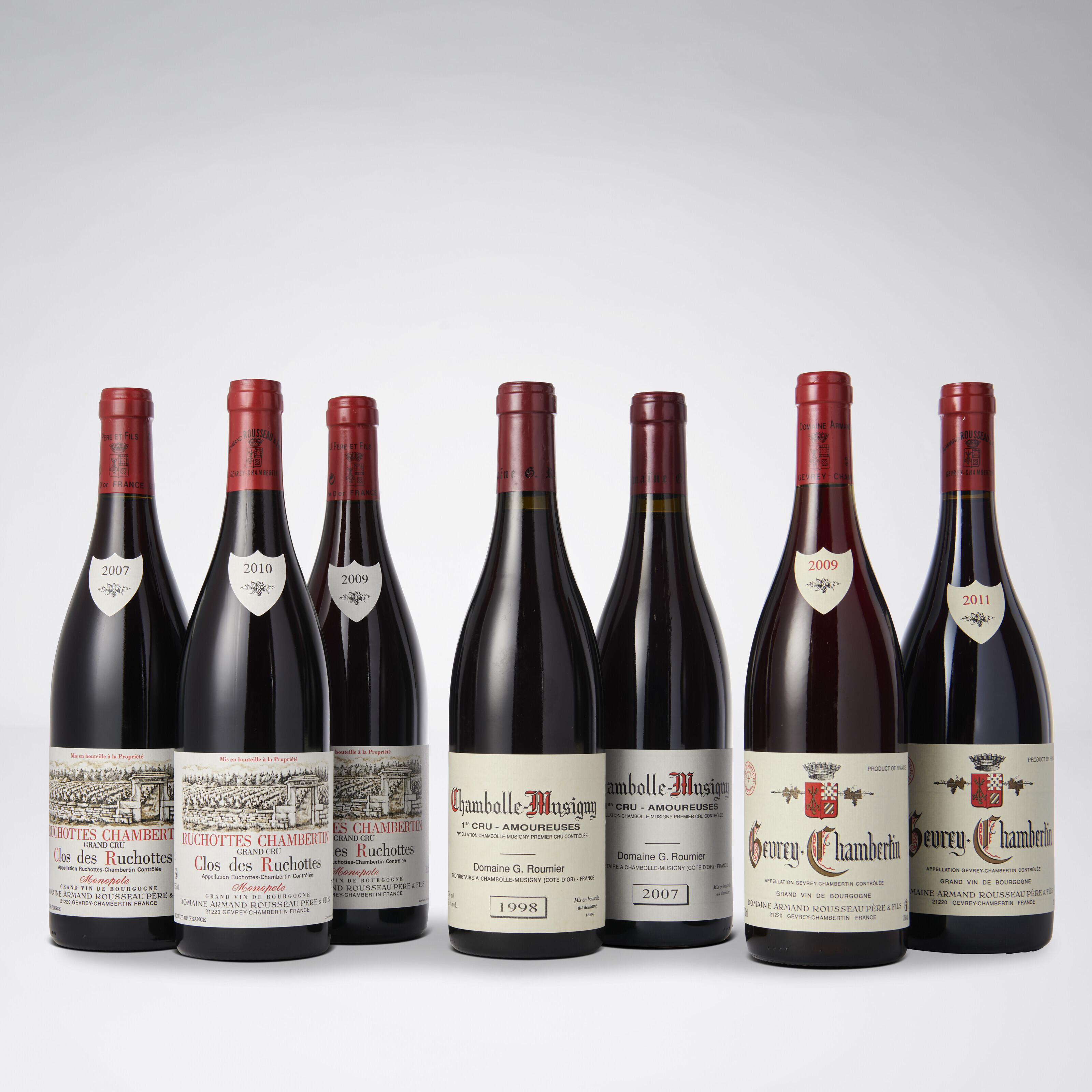Domaine G. Roumier, Chambolle-Musigny Les Amoureuses 1998, 1er Cru ...