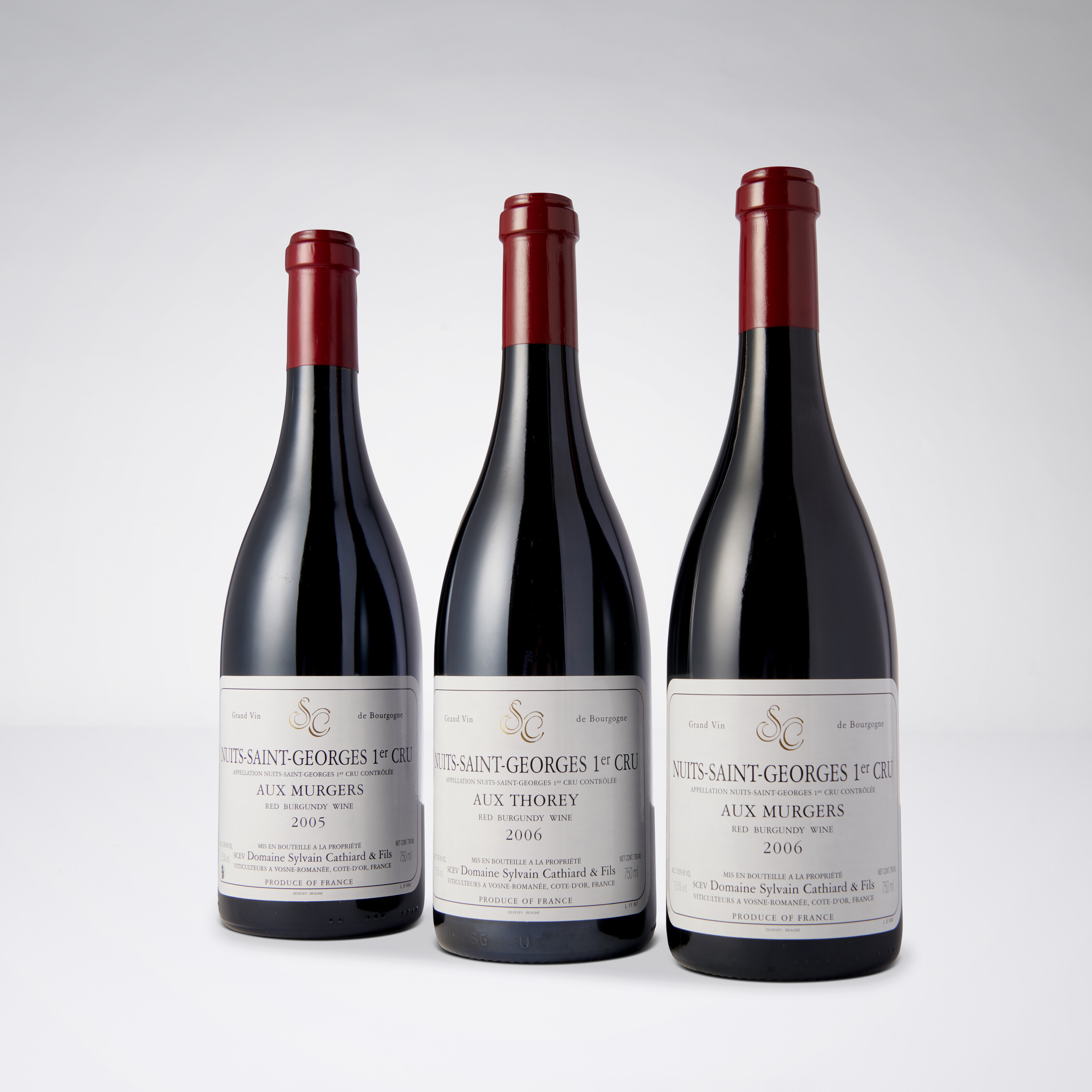 Domaine Sylvain Cathiard, Nuits-Saint-Georges Aux Thorey 2006, 1er Cru ...