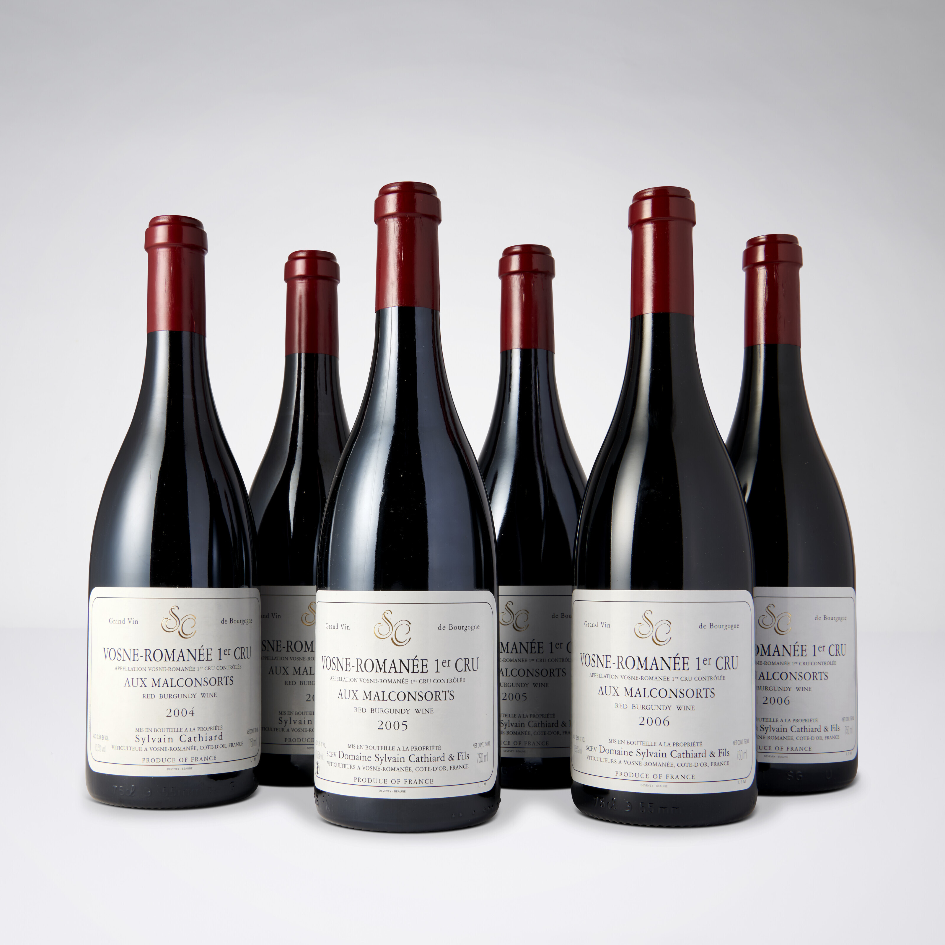 Domaine Sylvain Cathiard, Vosne-Romanée Aux Malconsorts 2004, 1er Cru ...