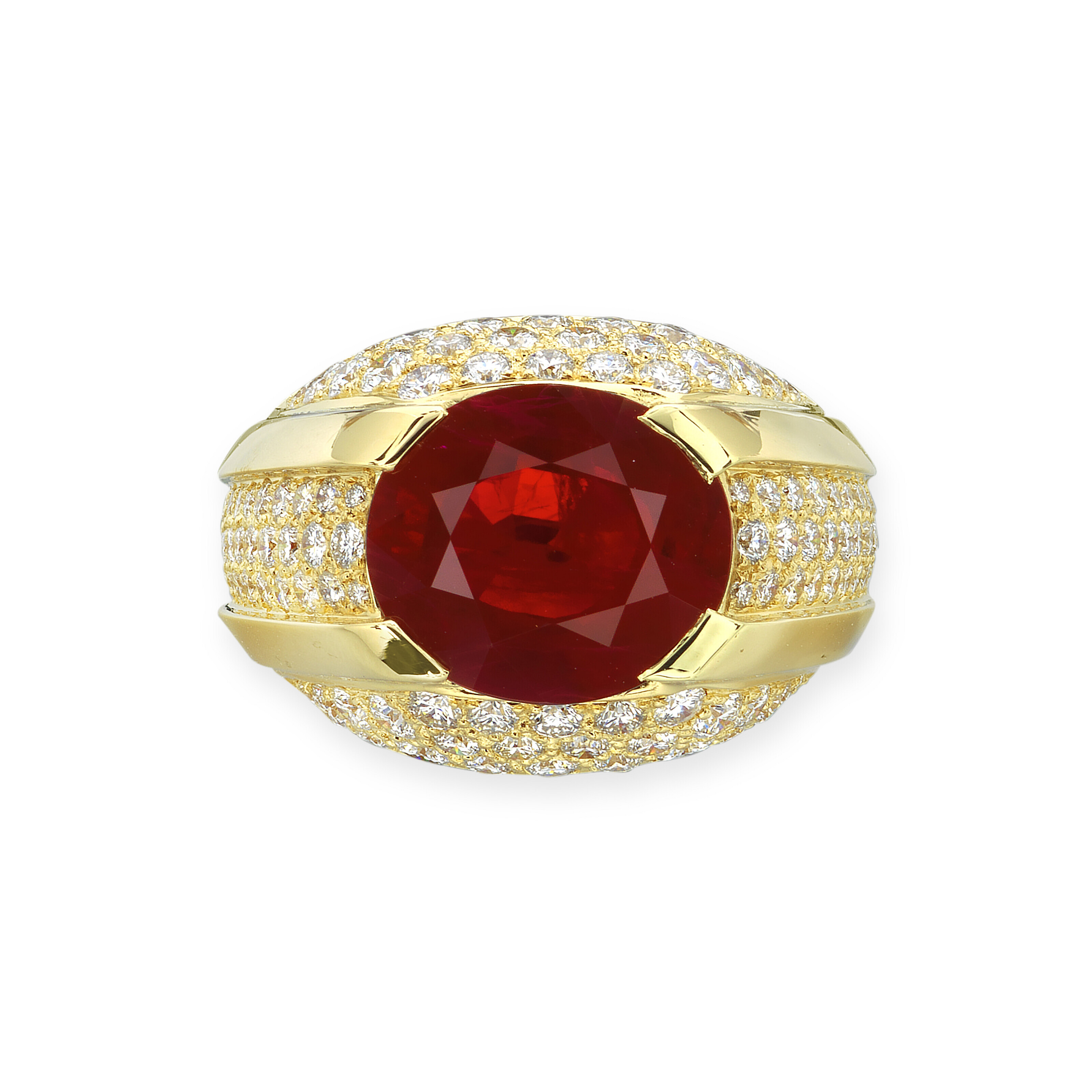 NO RESERVE - RUBY AND DIAMOND RING, | Christie’s